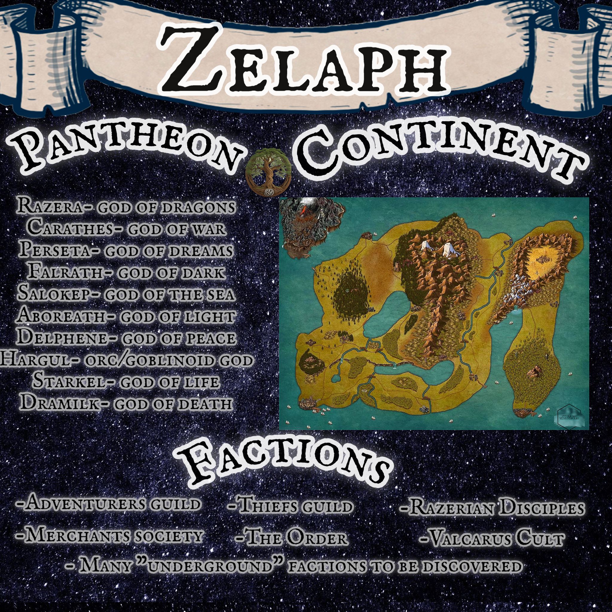 zelaph welcome | Inkarnate - Create Fantasy Maps Online