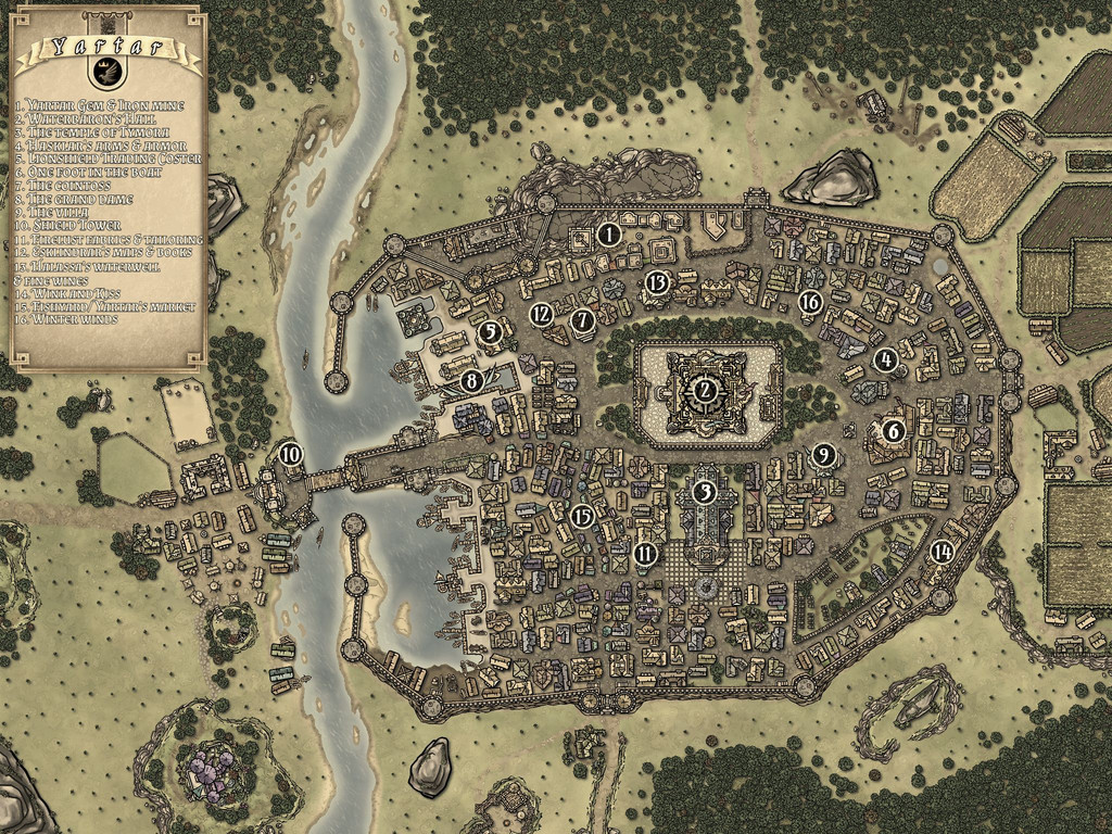 Luskan | Inkarnate - Create Fantasy Maps Online