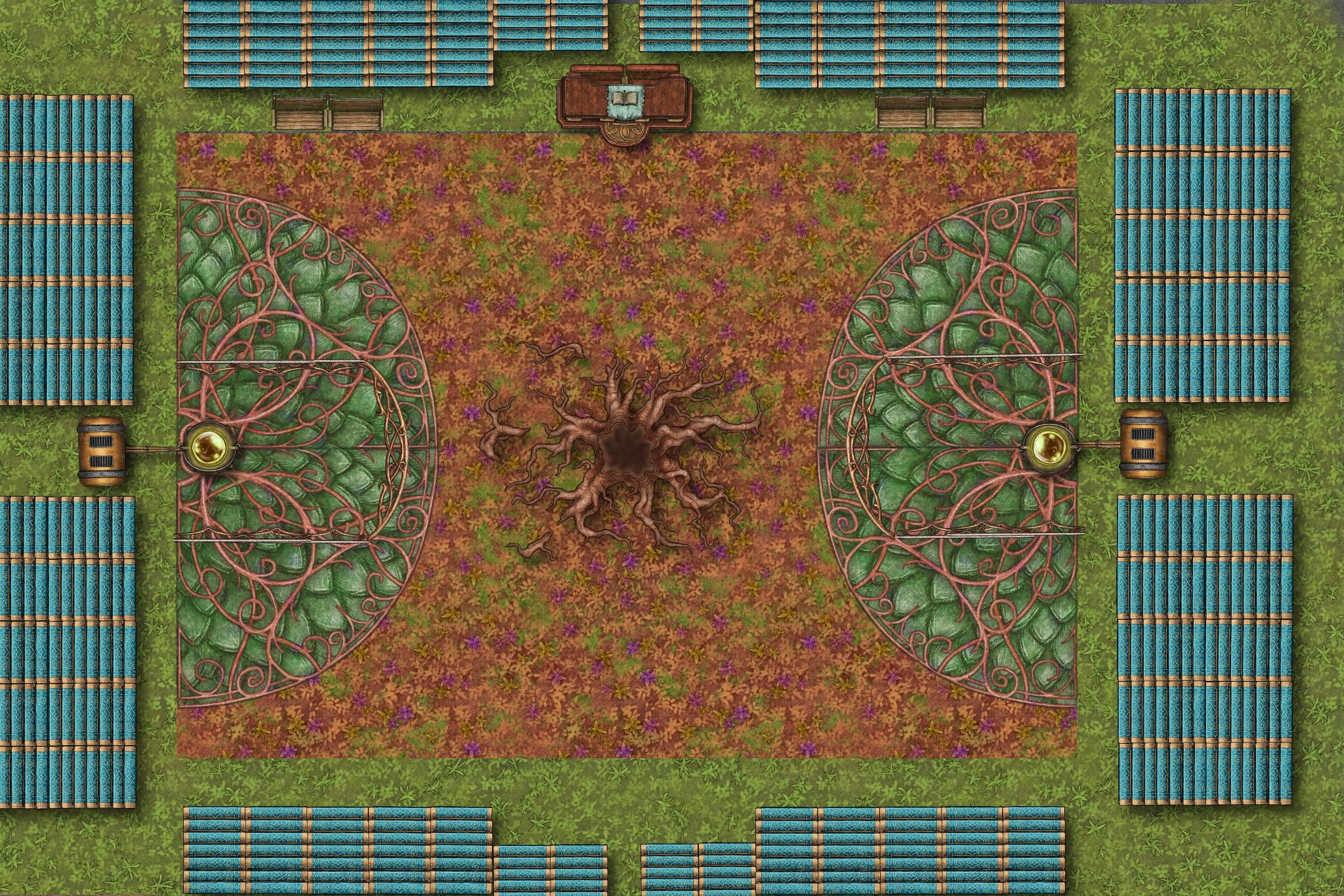 Bball - Woodland | Inkarnate - Create Fantasy Maps Online