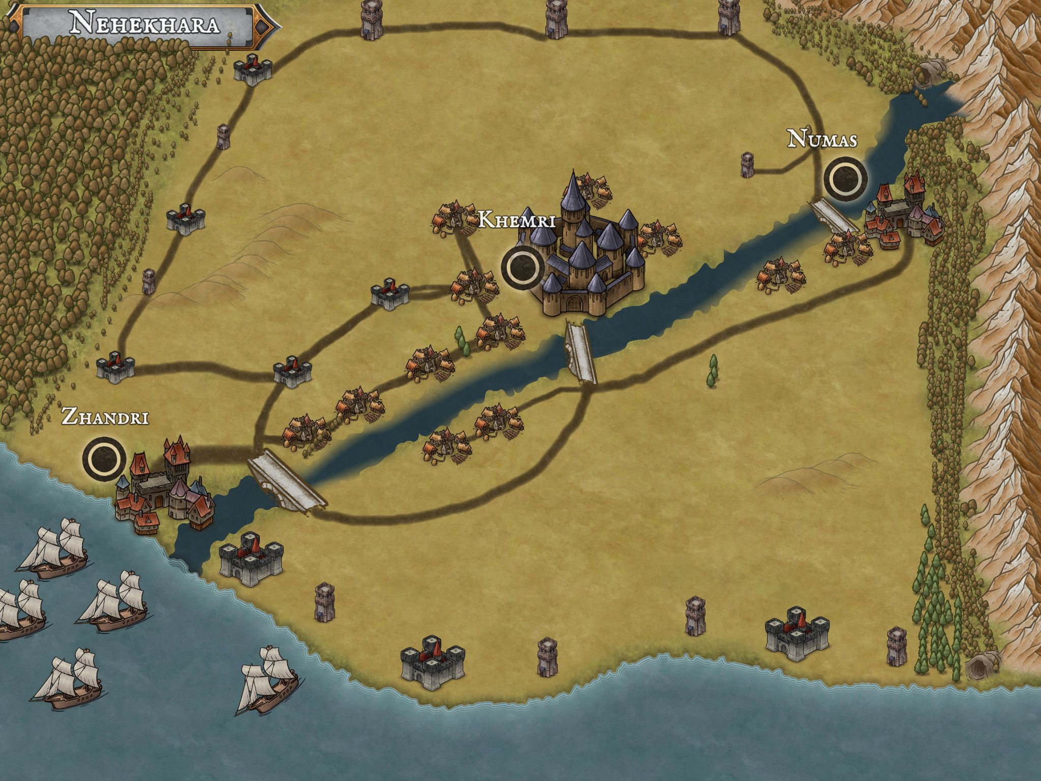 Nehekhara | Inkarnate - Create Fantasy Maps Online