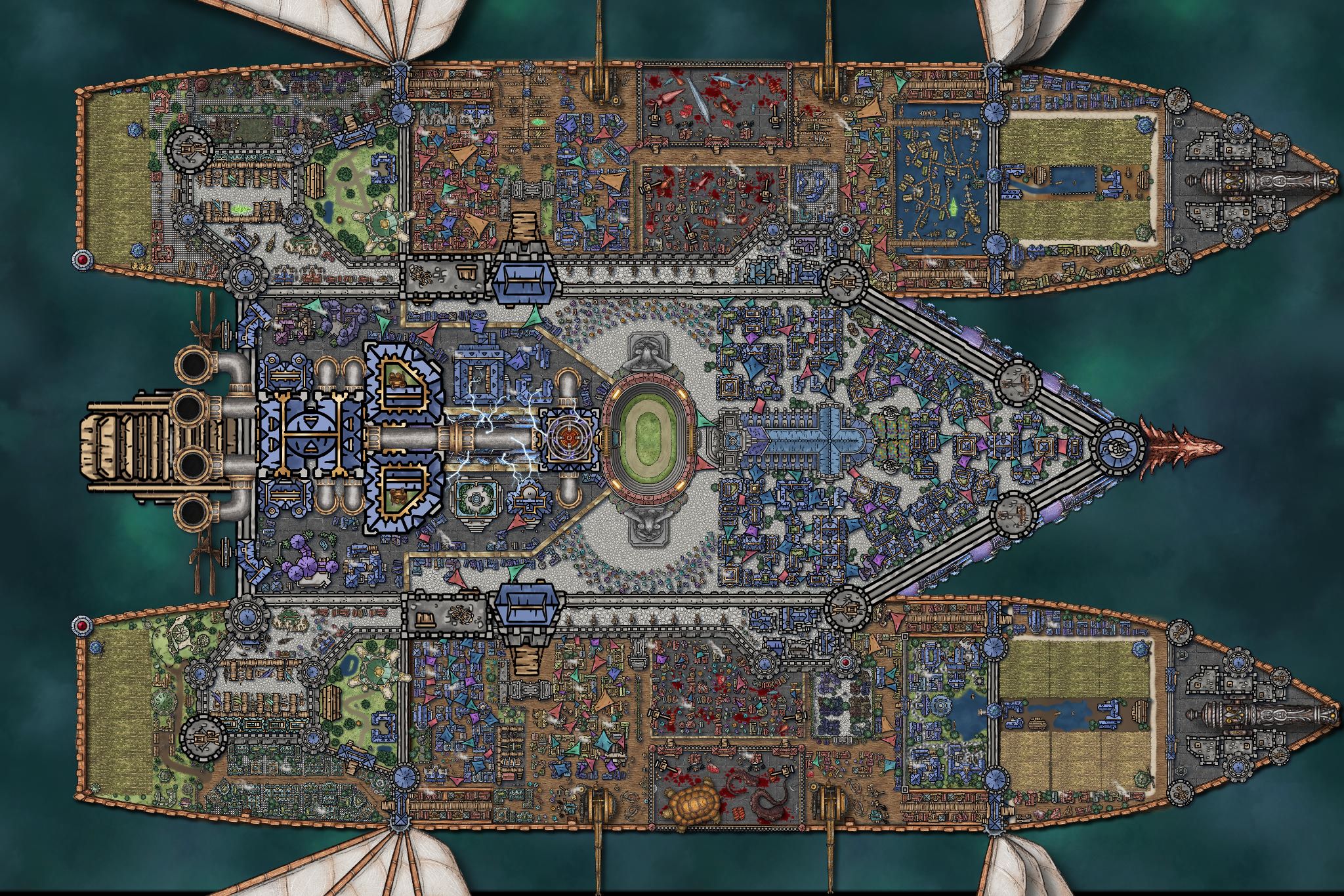 Great Mane Fare | Inkarnate - Create Fantasy Maps Online