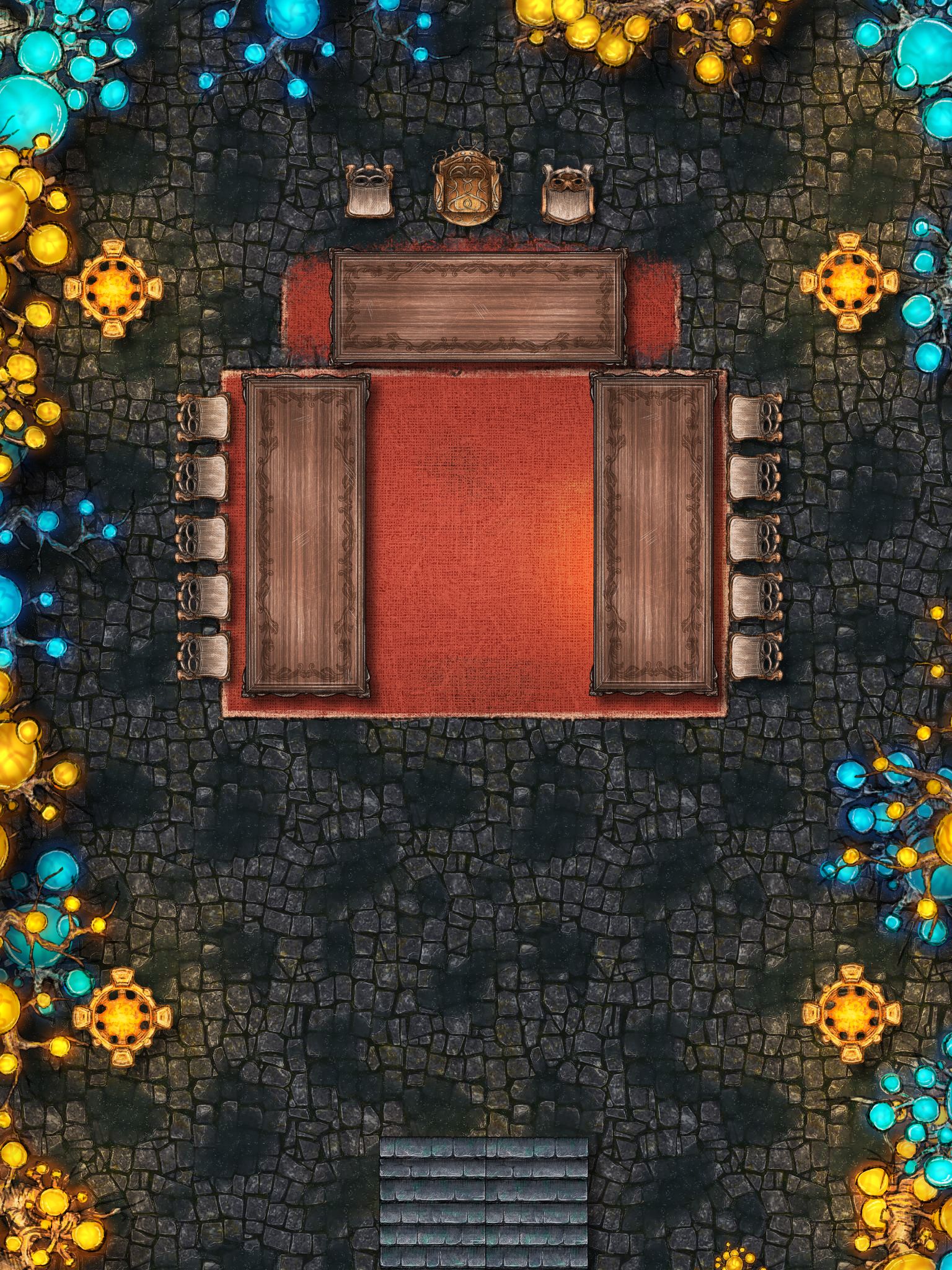 Neilka Manor Grand Hall | Inkarnate - Create Fantasy Maps Online