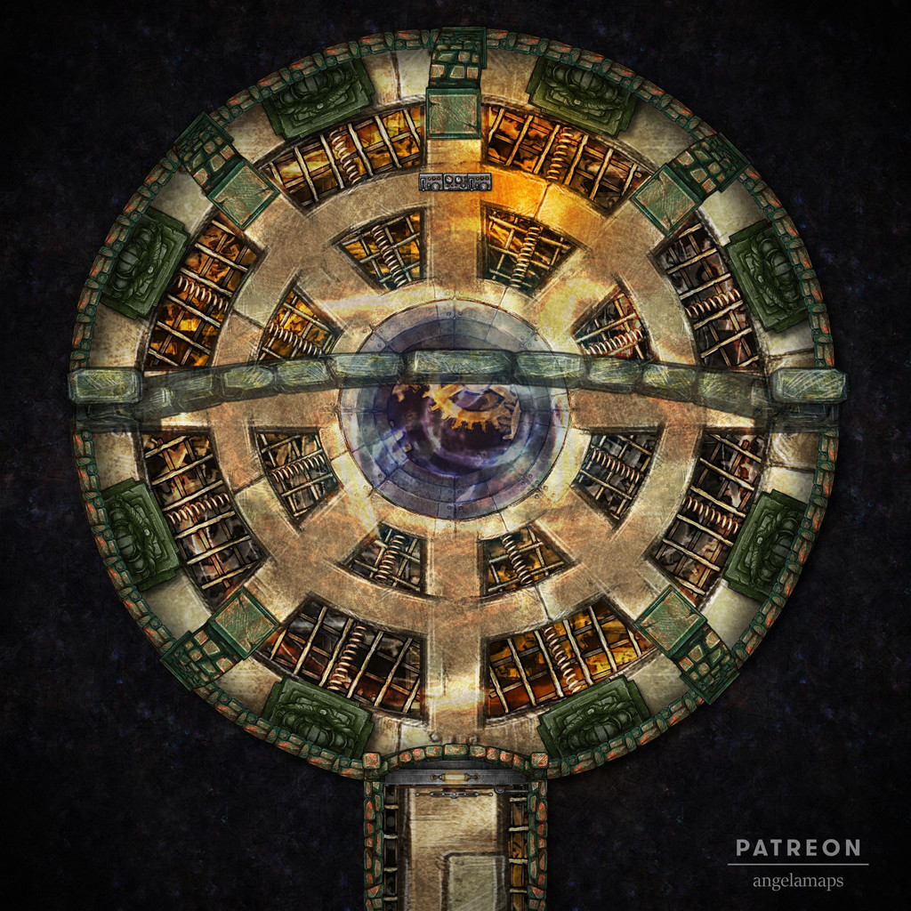 Underdark Waterfall | Inkarnate - Create Fantasy Maps Online