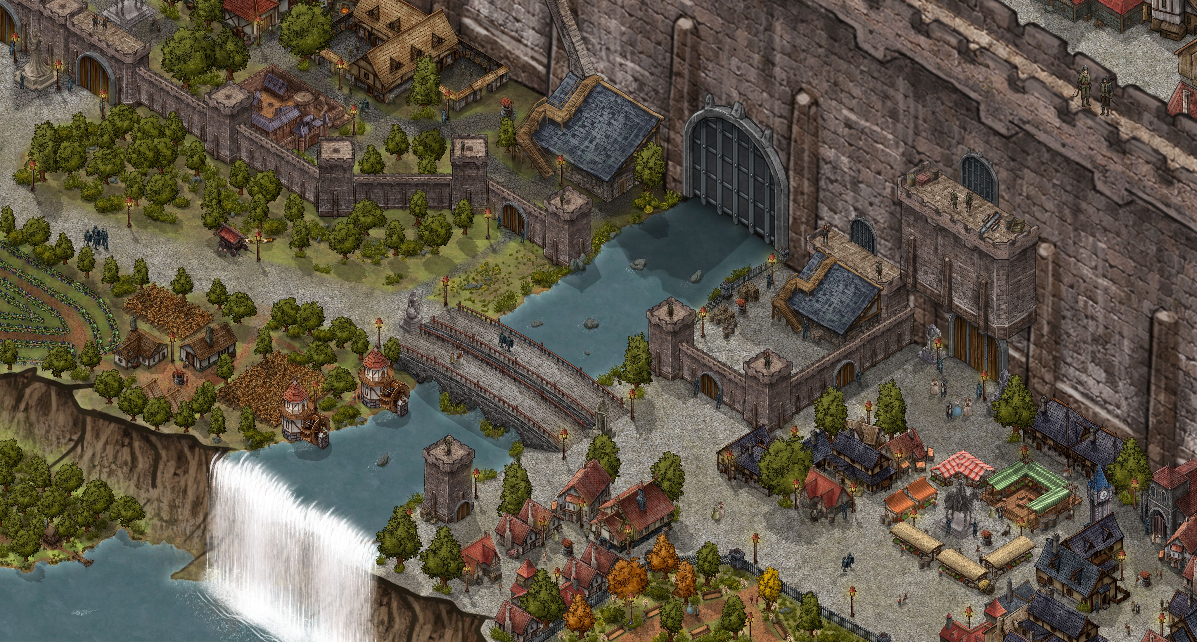 Esgaroth south Gate practice map. | Inkarnate - Create Fantasy Maps Online