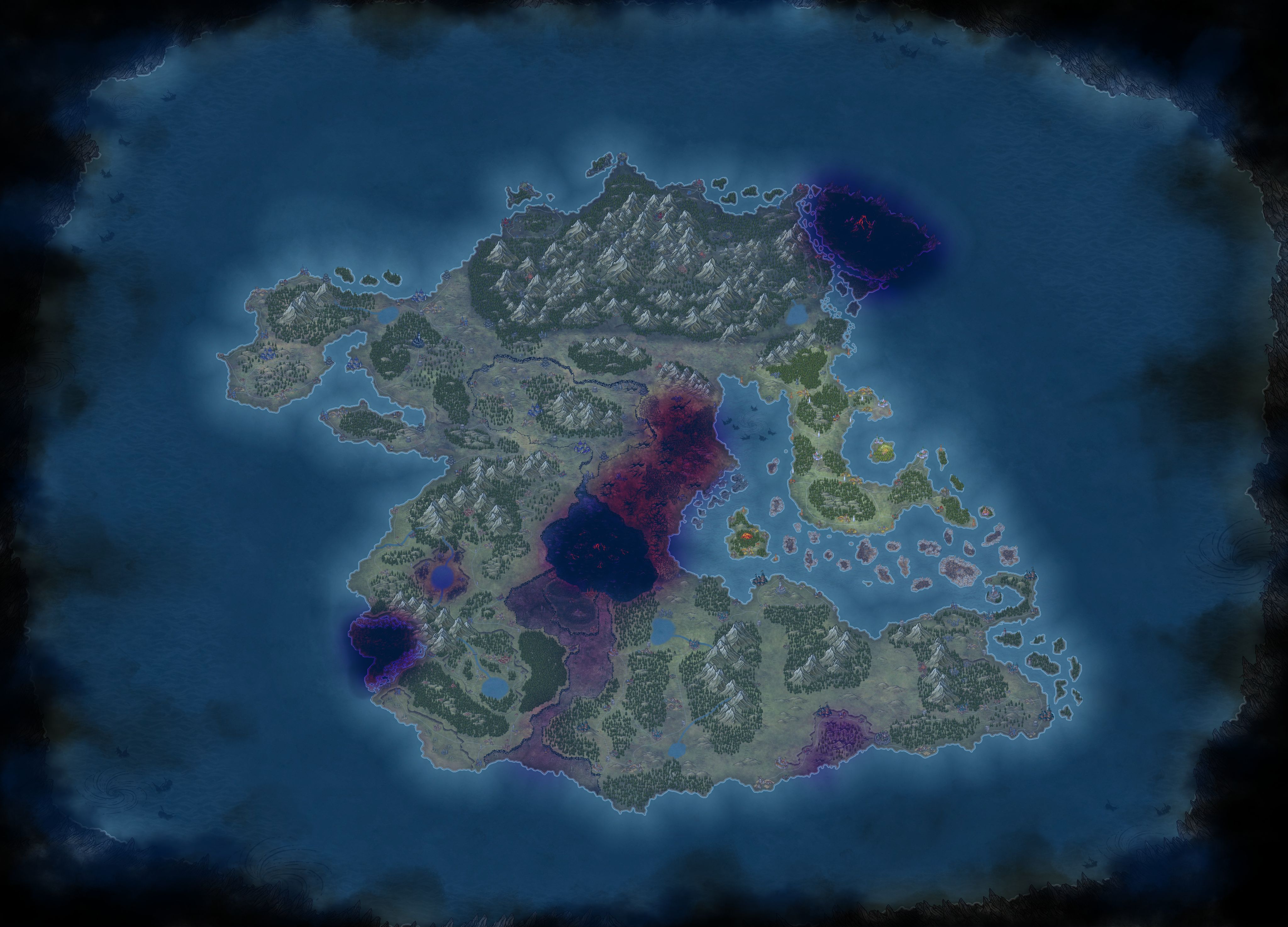 The Realm of Dor'ikru | Inkarnate - Create Fantasy Maps Online