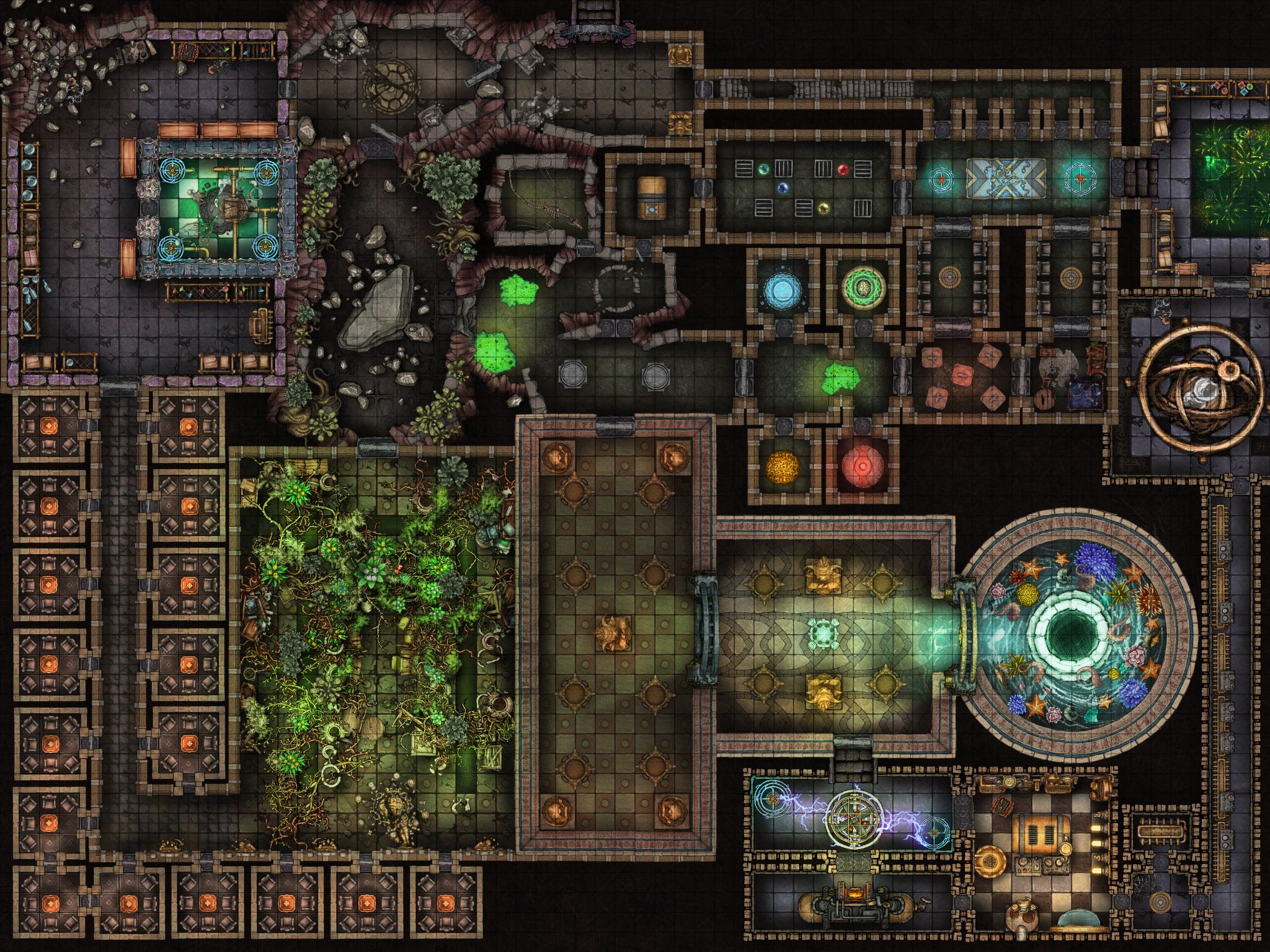 Aboleth Lair (Tortamand) | Inkarnate - Create Fantasy Maps Online