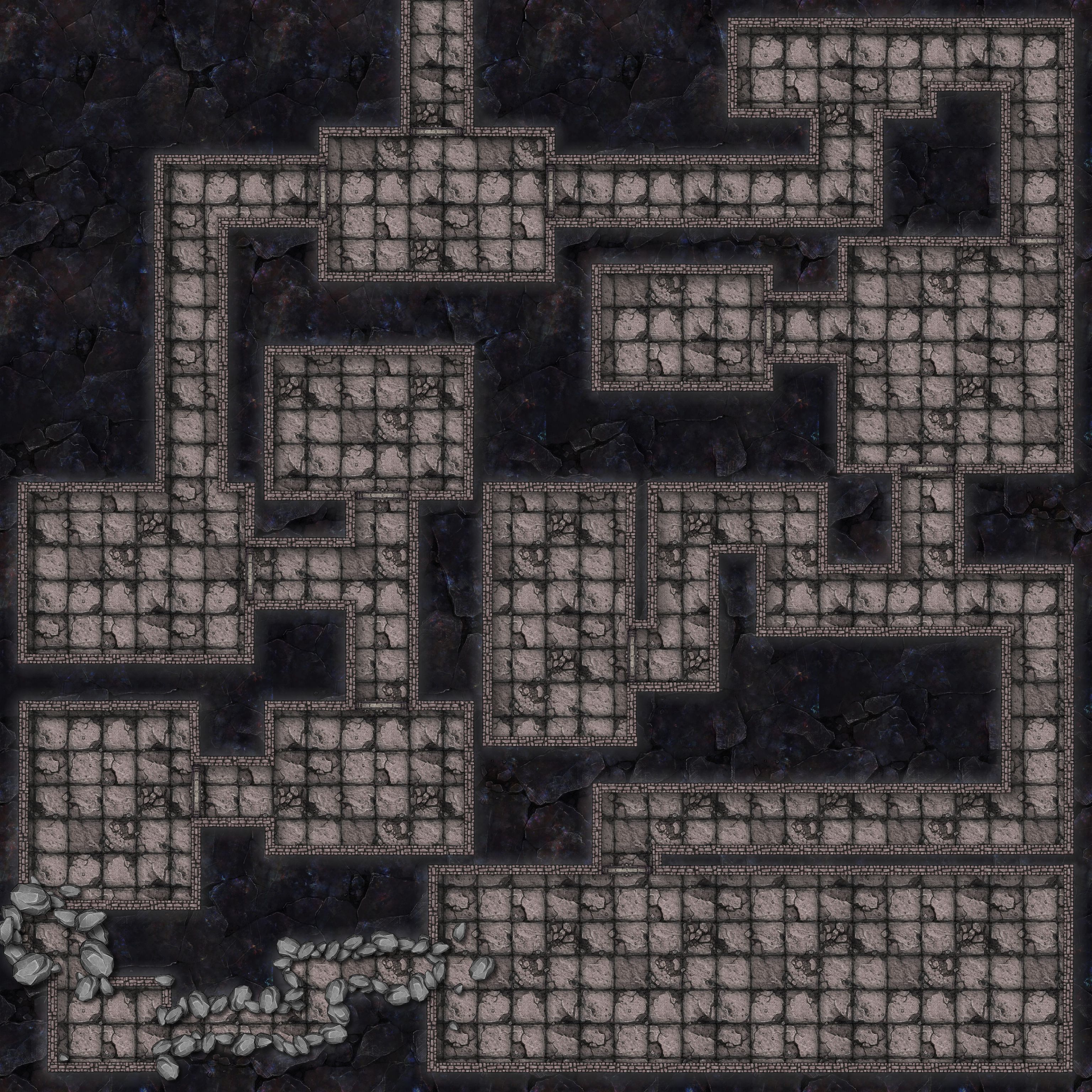 Empty Dungeon | Inkarnate - Create Fantasy Maps Online