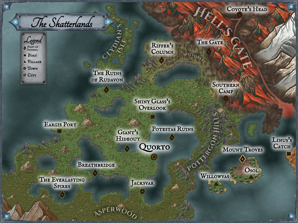 The Forever Dungeon Master - Inkarnate | Inkarnate - Create Fantasy ...