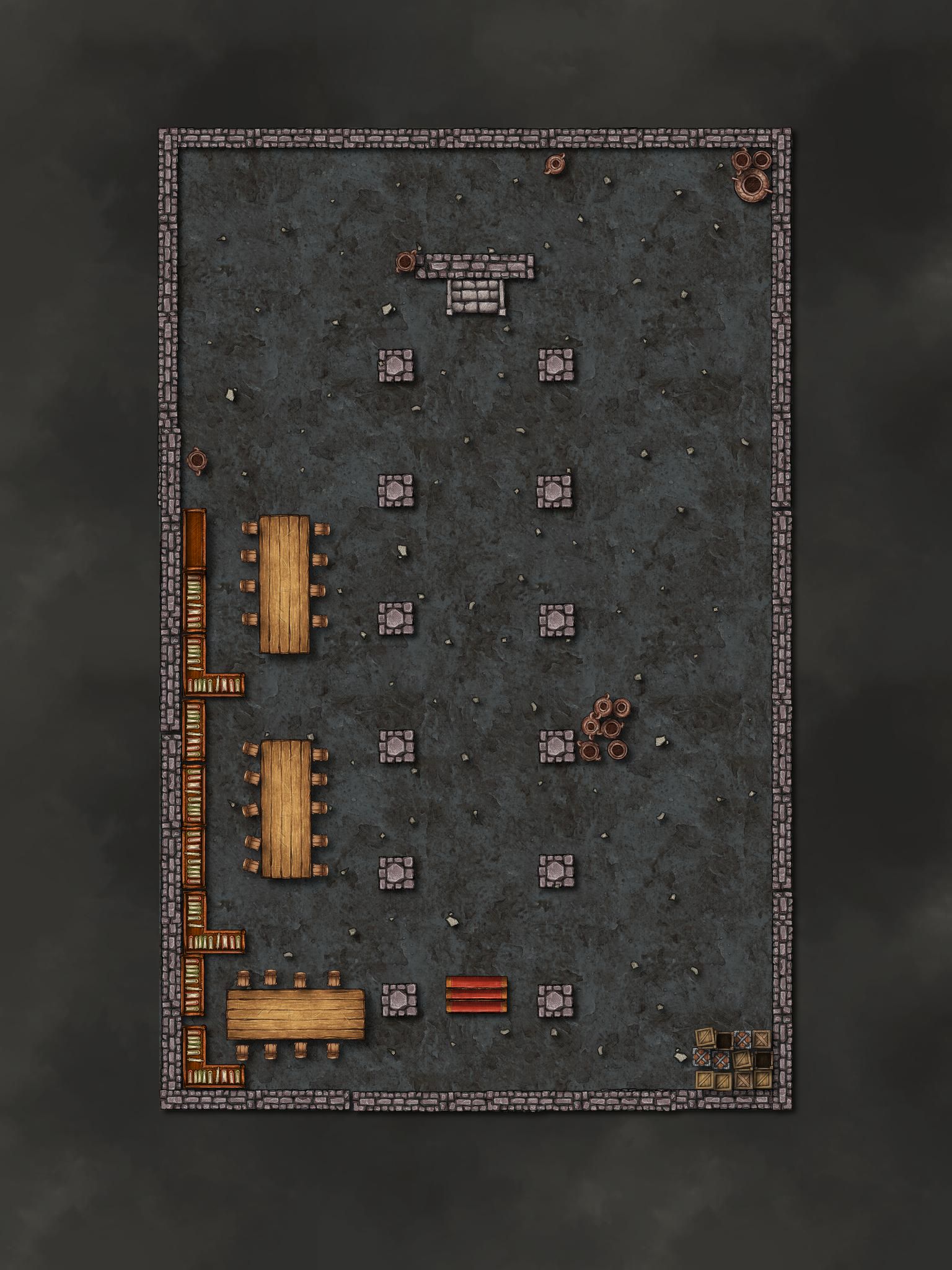 Temple 2 30x40 | Inkarnate - Create Fantasy Maps Online