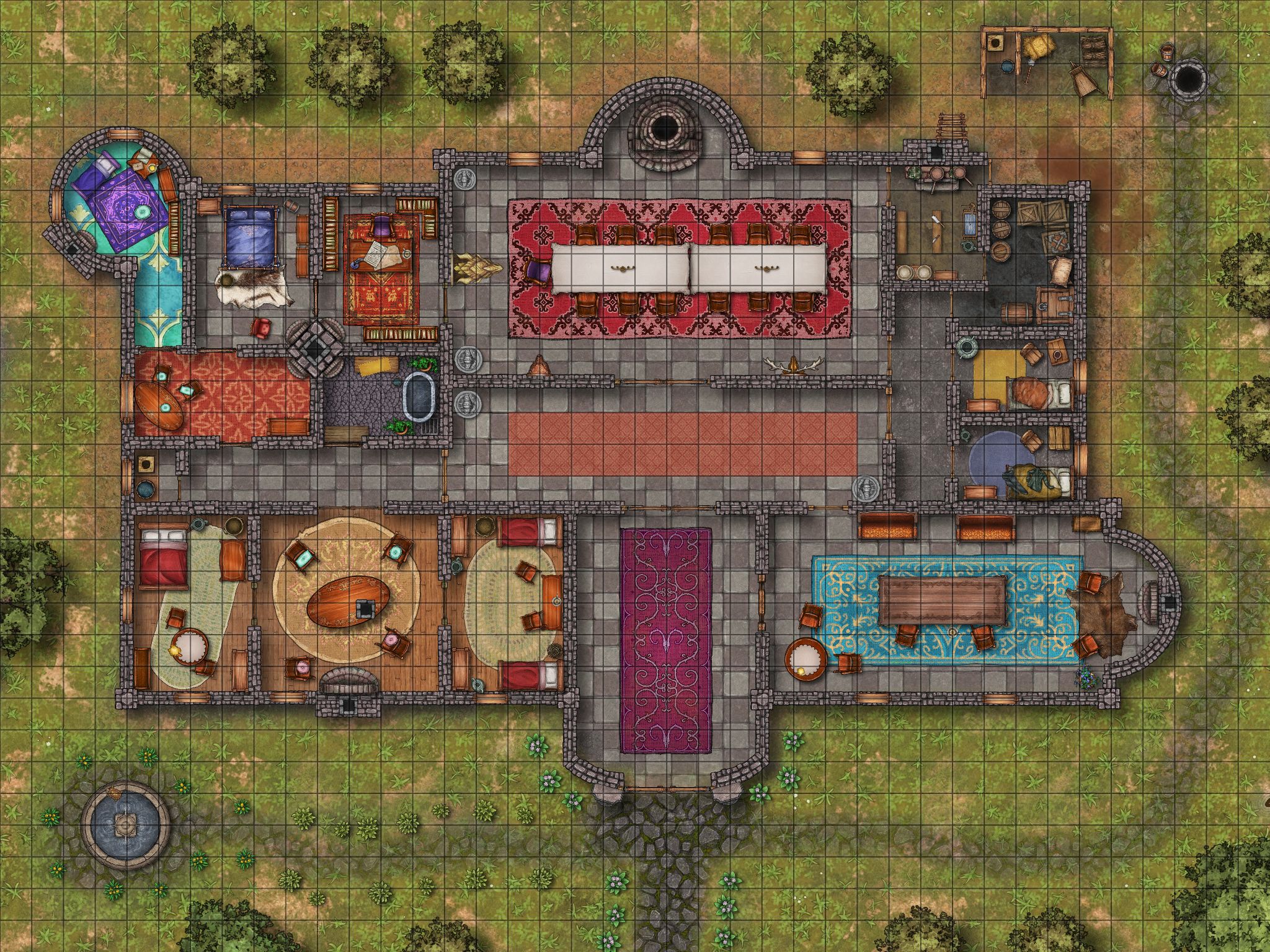 residence of DAC202MrW | Inkarnate - Create Fantasy Maps Online