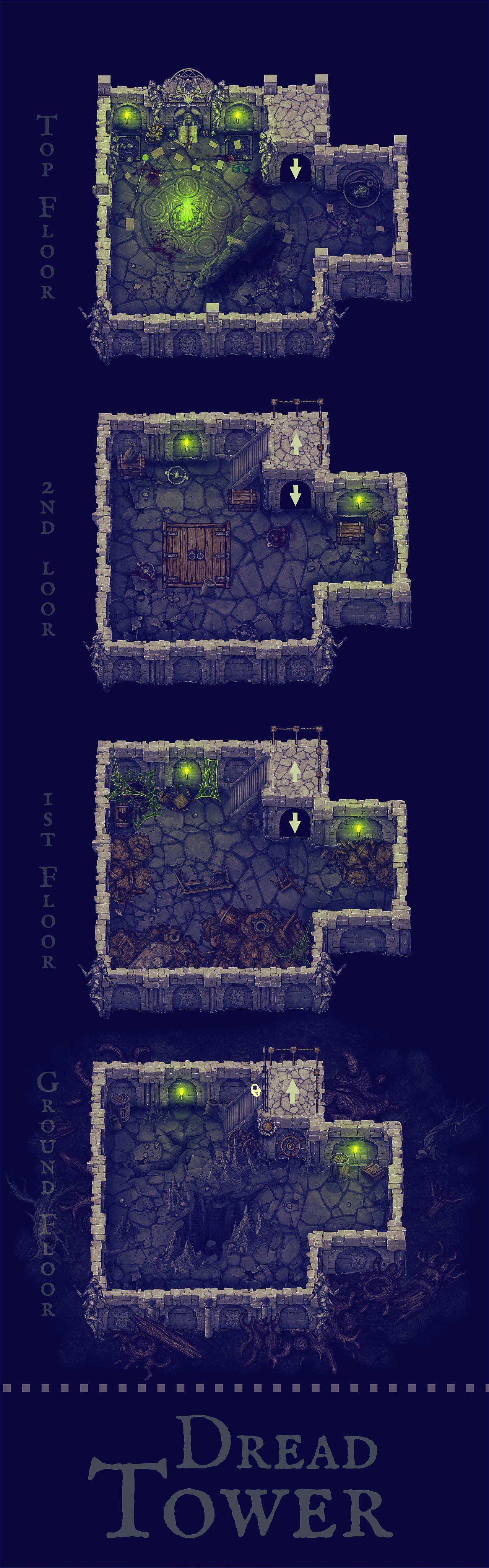 Dread Tower | Inkarnate - Create Fantasy Maps Online
