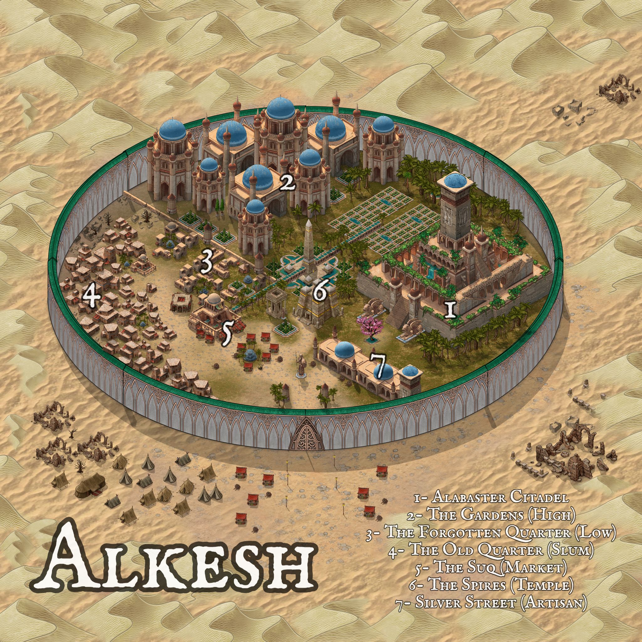 Alkesh | Inkarnate - Create Fantasy Maps Online
