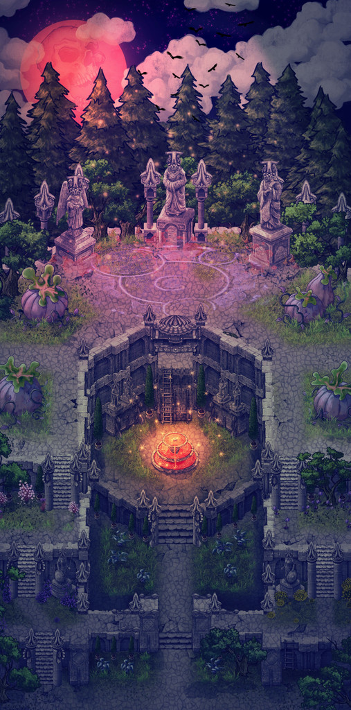 Garden of Evil | Inkarnate - Create Fantasy Maps Online