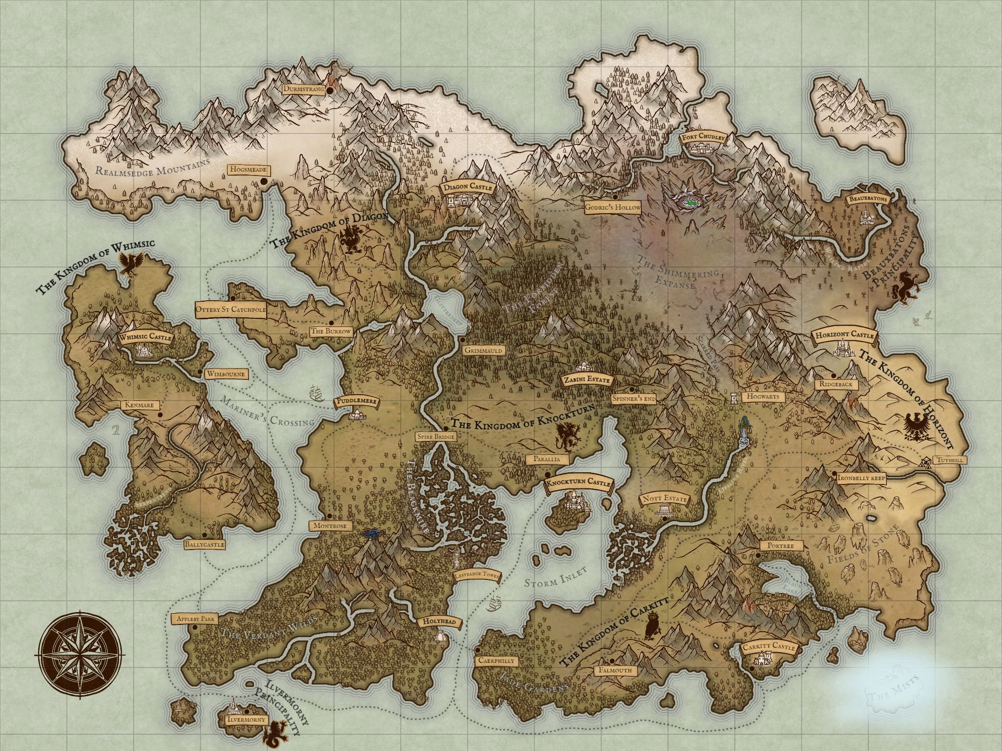 Magiroyal Realm | Inkarnate - Create Fantasy Maps Online