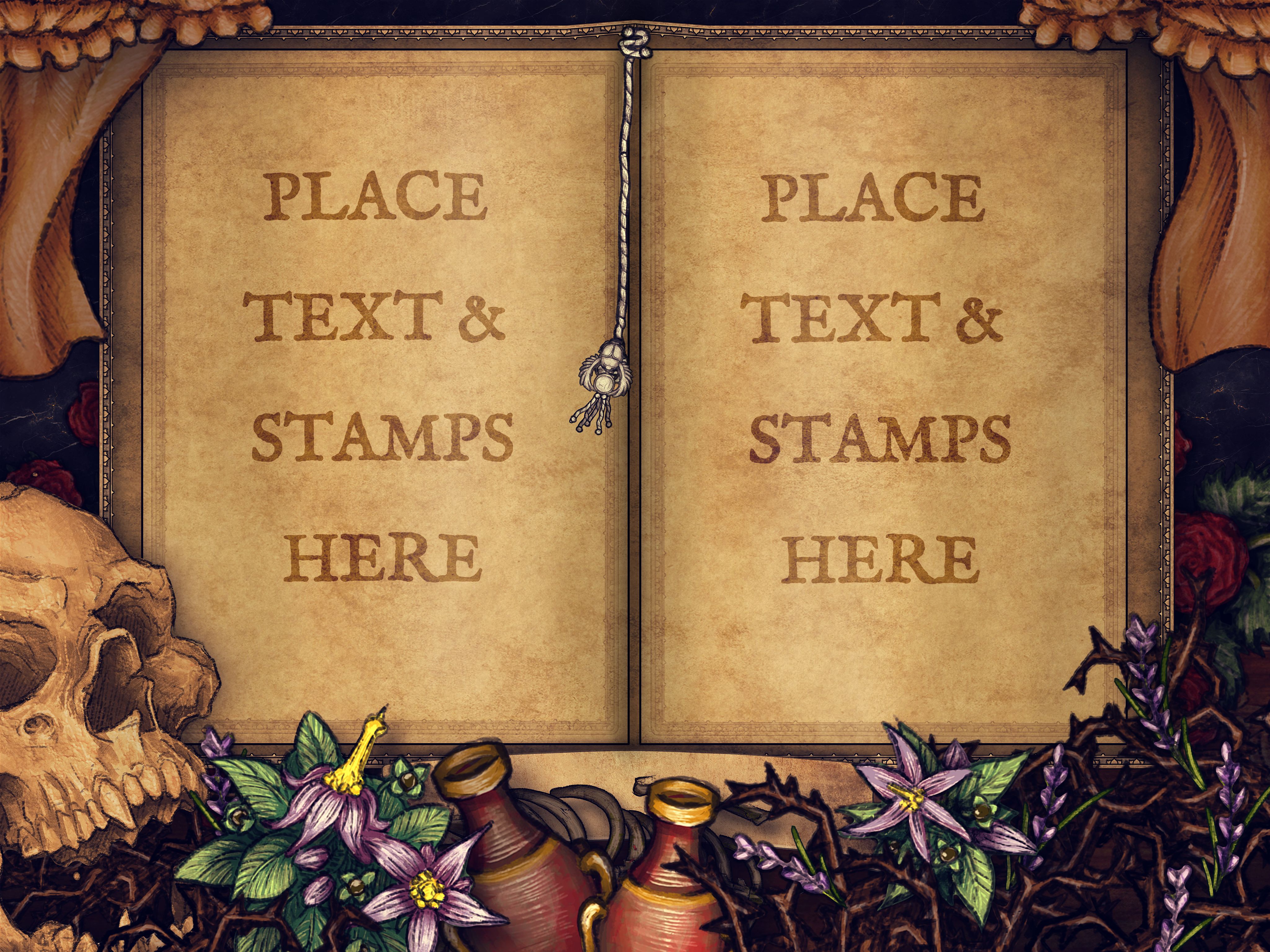 Book Template 2 | Inkarnate - Create Fantasy Maps Online