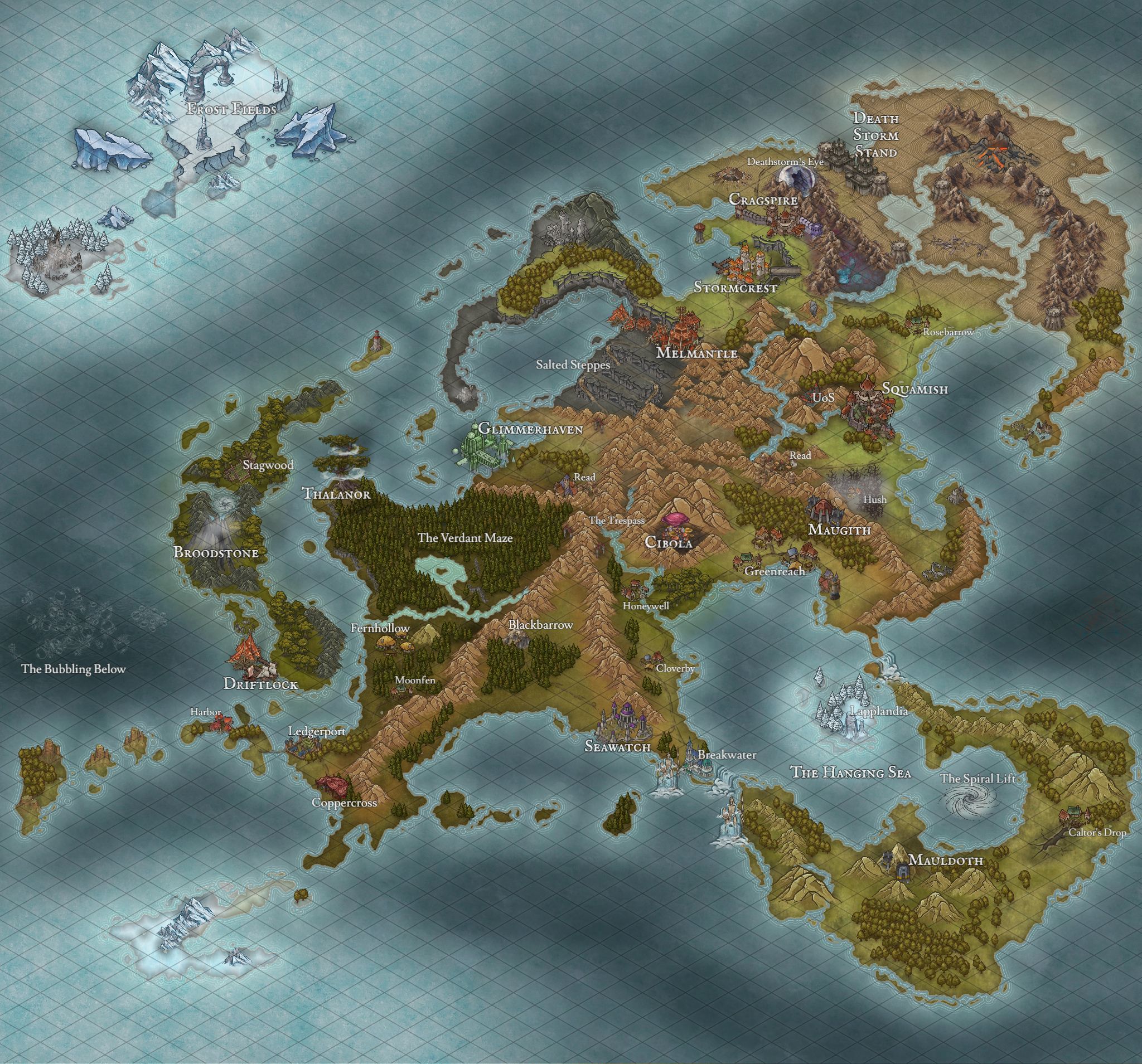world map | Inkarnate - Create Fantasy Maps Online