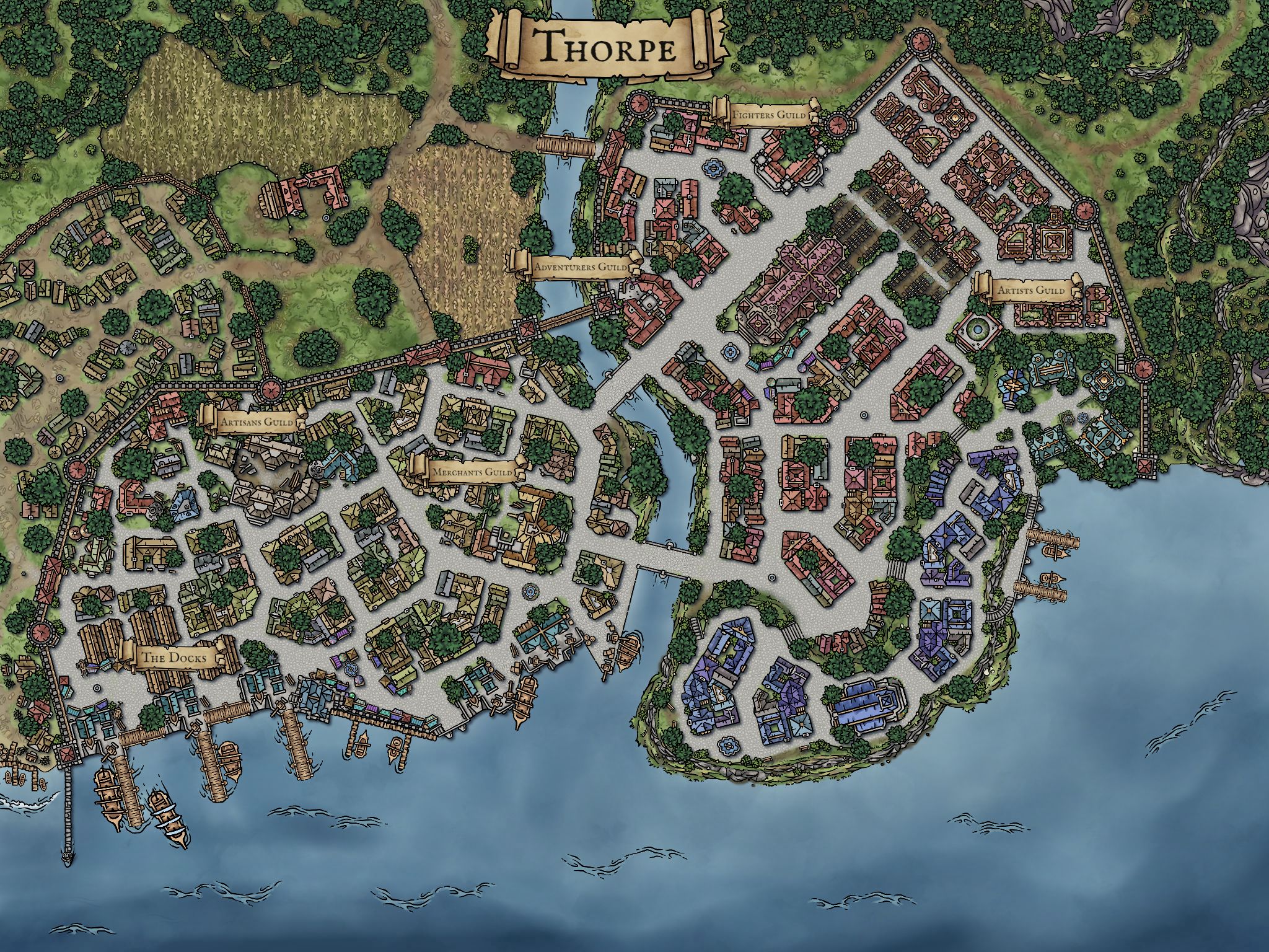 Thorpe | Inkarnate - Create Fantasy Maps Online