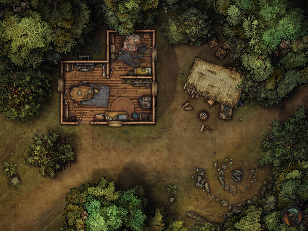 TEG The Log Cabin | Inkarnate - Create Fantasy Maps Online