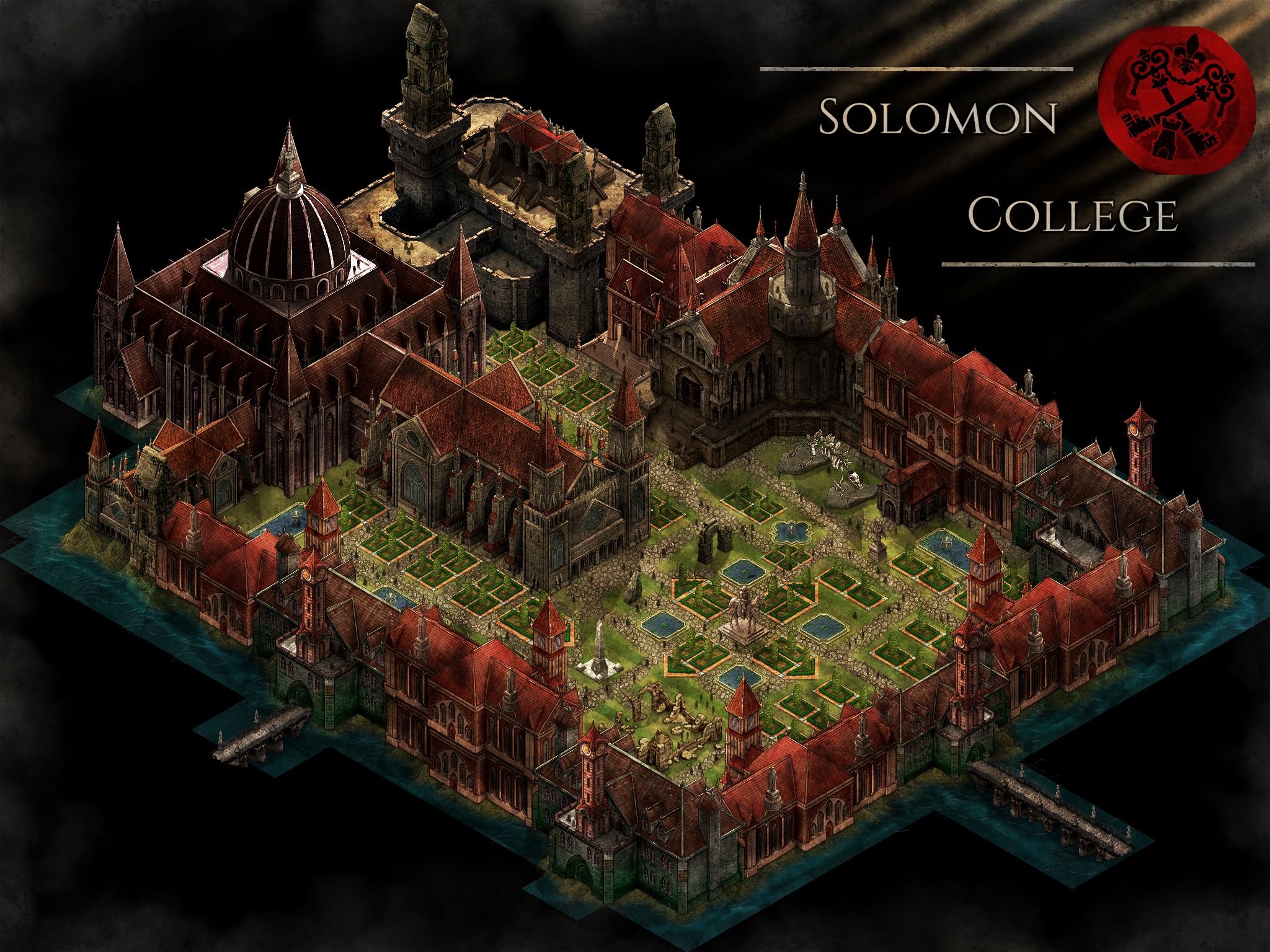 Solomon College | Inkarnate - Create Fantasy Maps Online