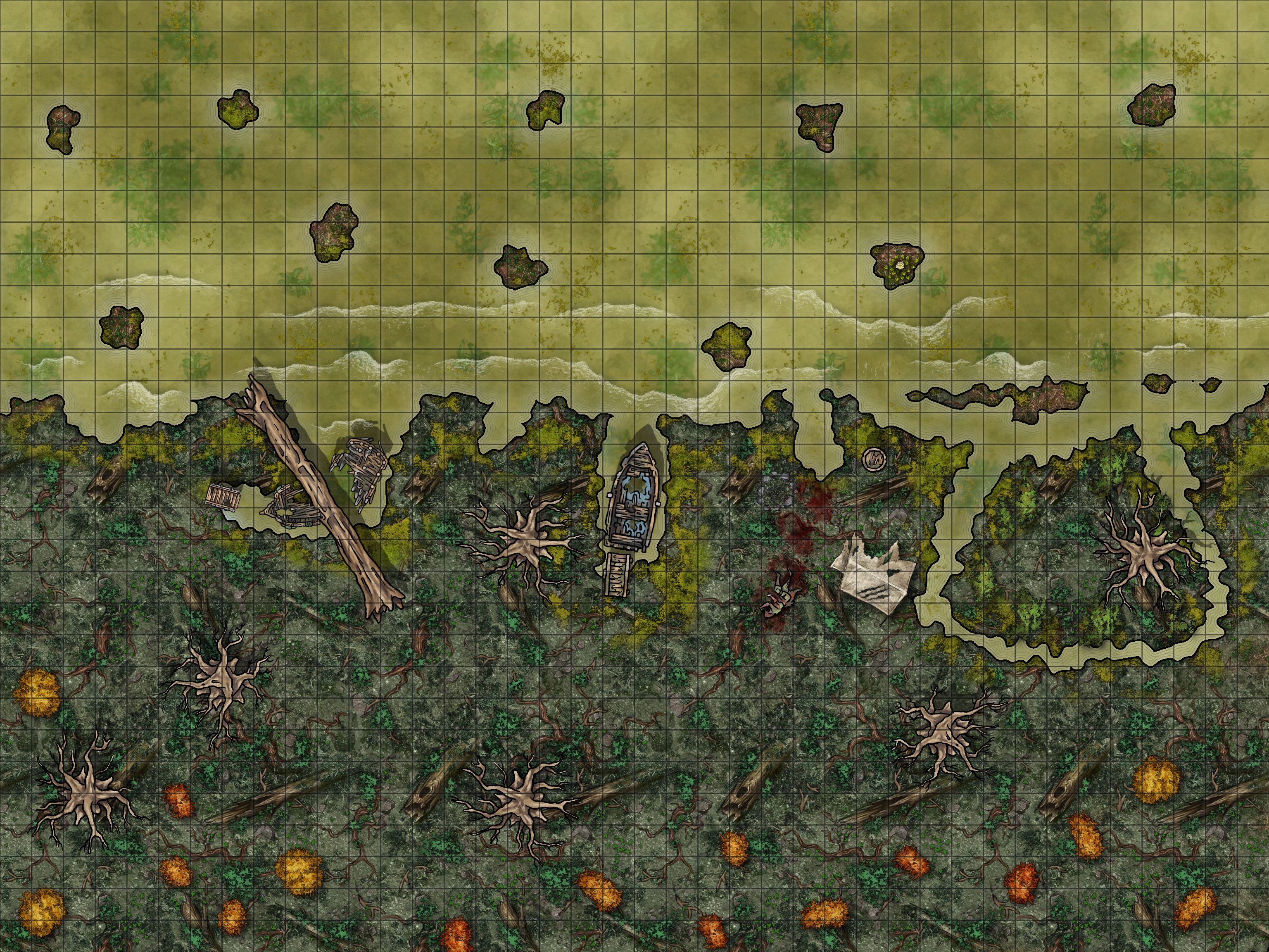 Danger in the water | Inkarnate - Create Fantasy Maps Online