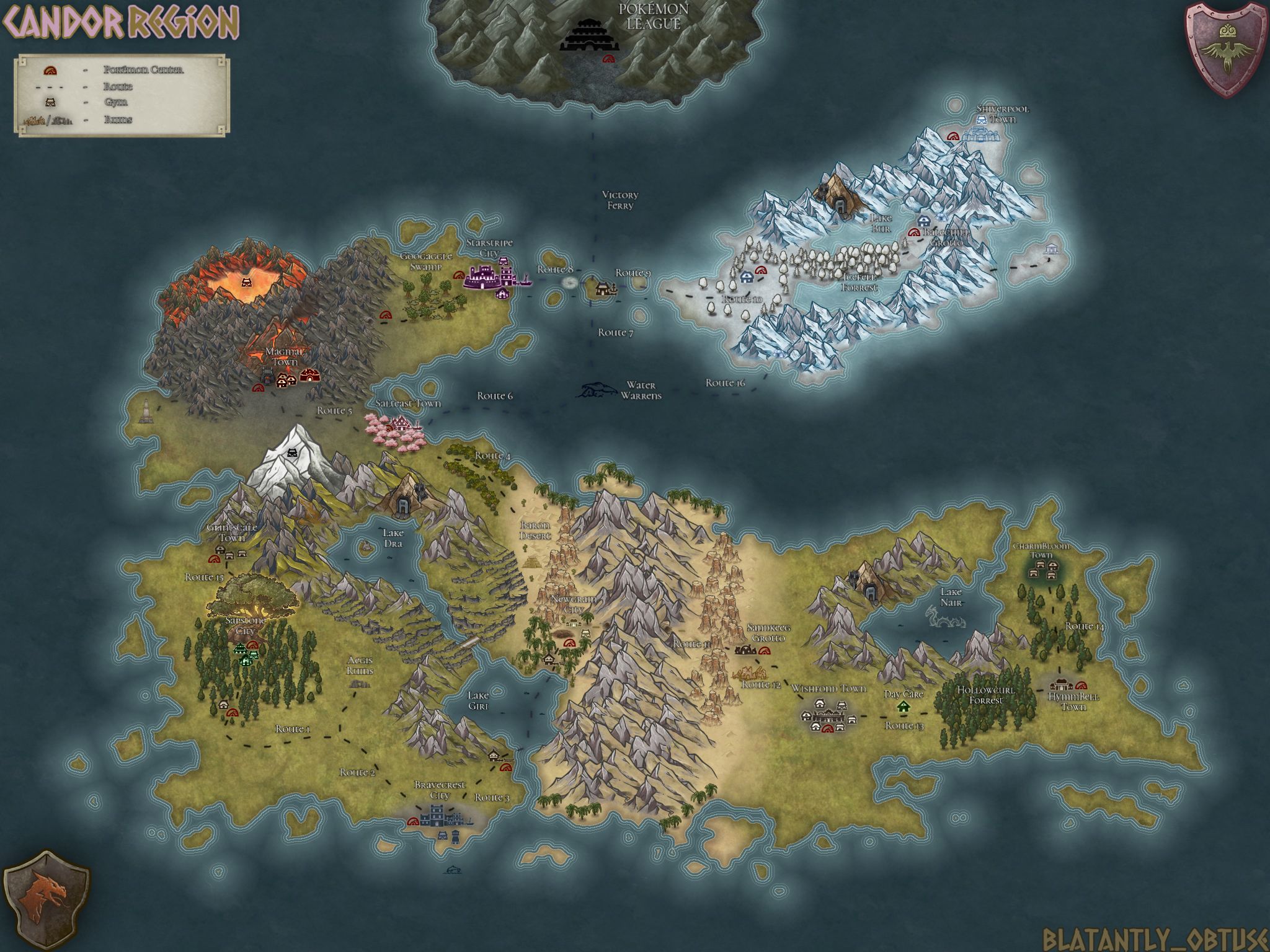 Candor Region | Inkarnate - Create Fantasy Maps Online