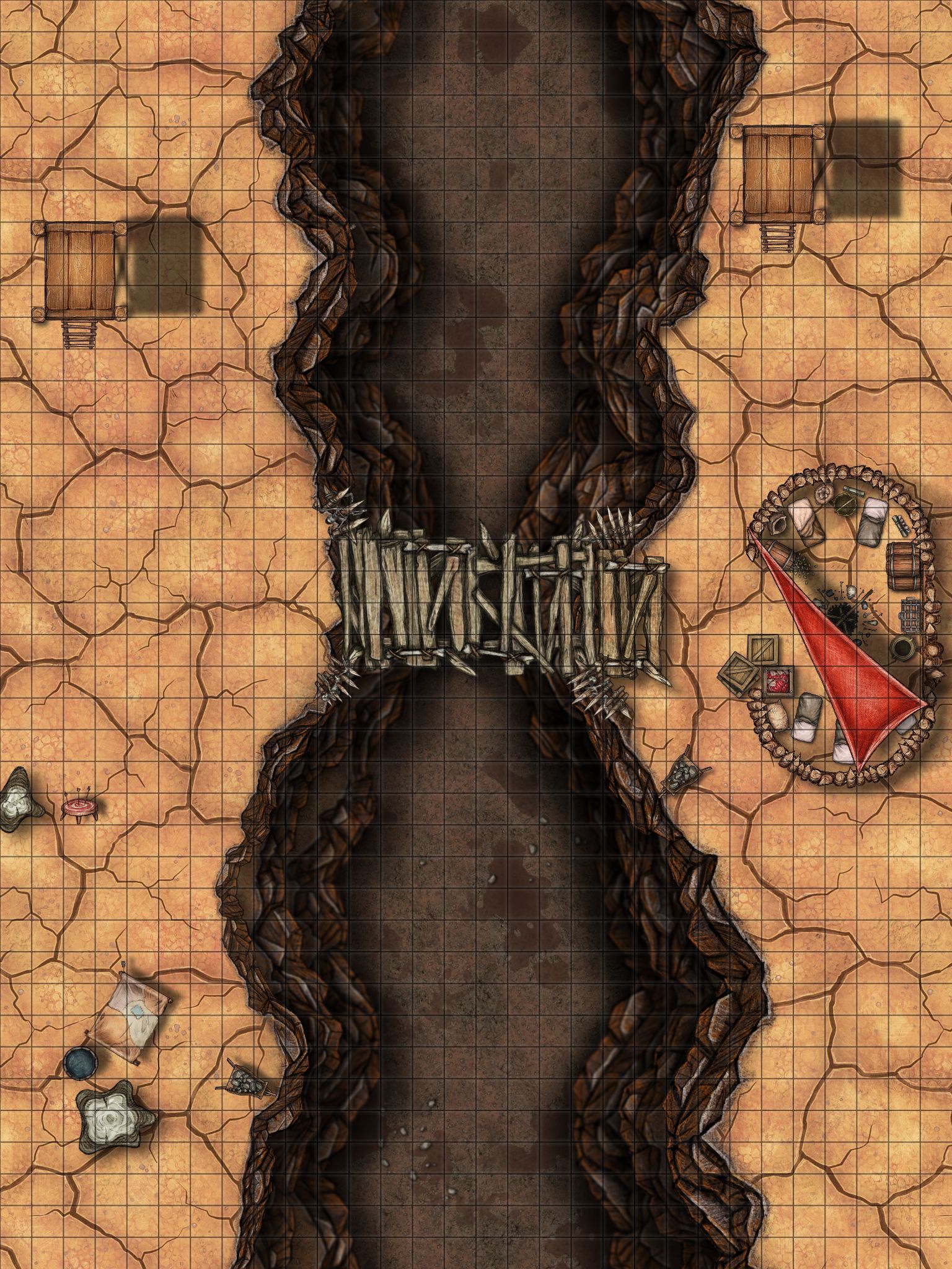 Hobgoblin Gorge | Inkarnate - Create Fantasy Maps Online