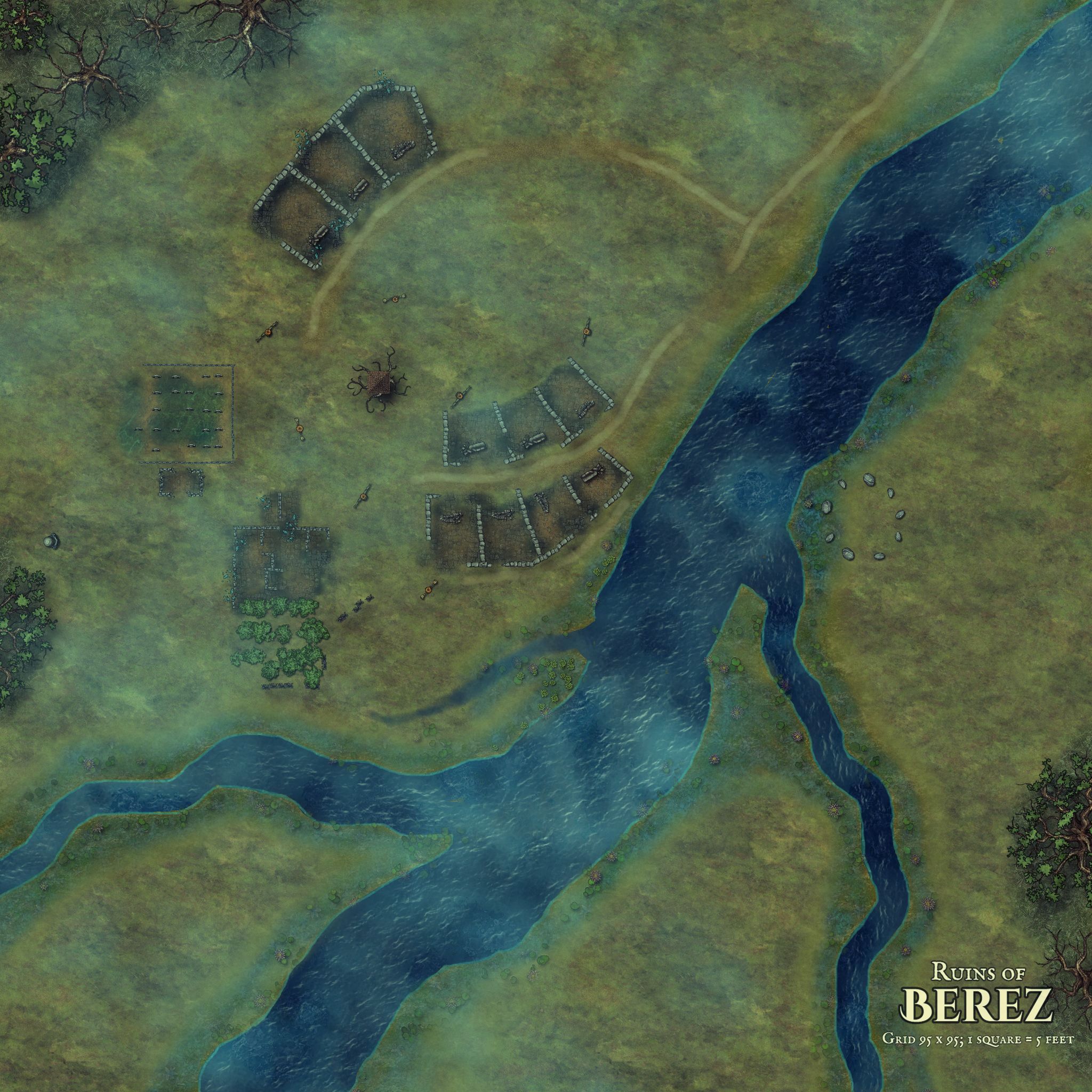 Berez Ruins | Inkarnate - Create Fantasy Maps Online
