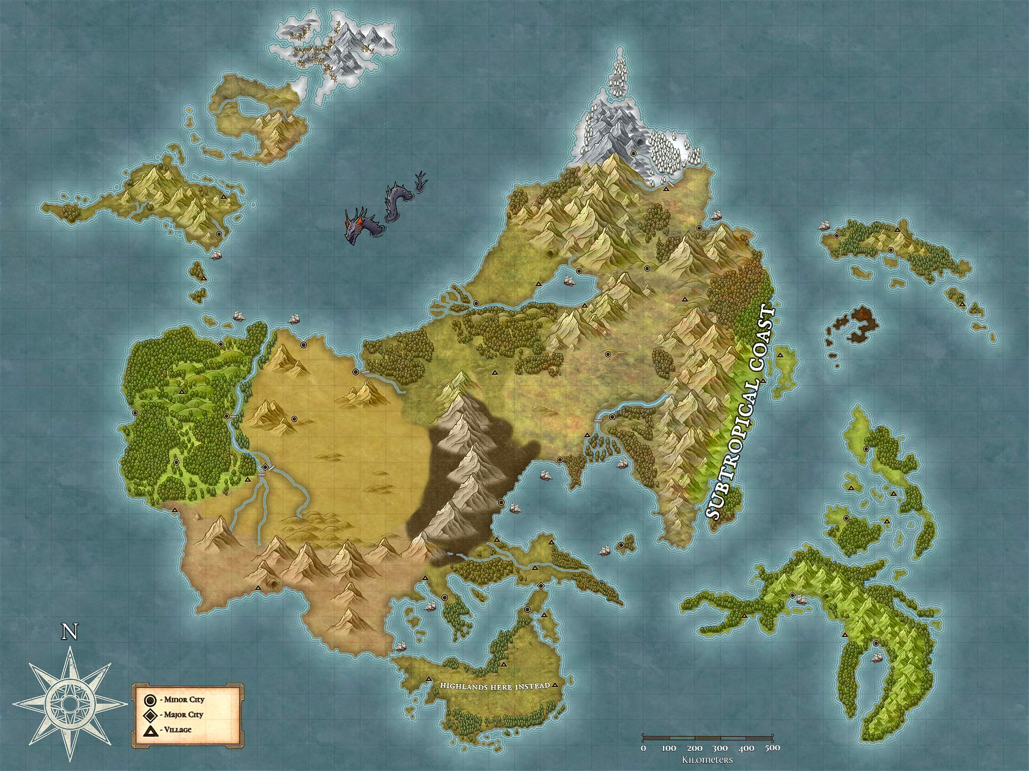 First Map Inkarnate Free Version | Inkarnate - Create Fantasy Maps Online