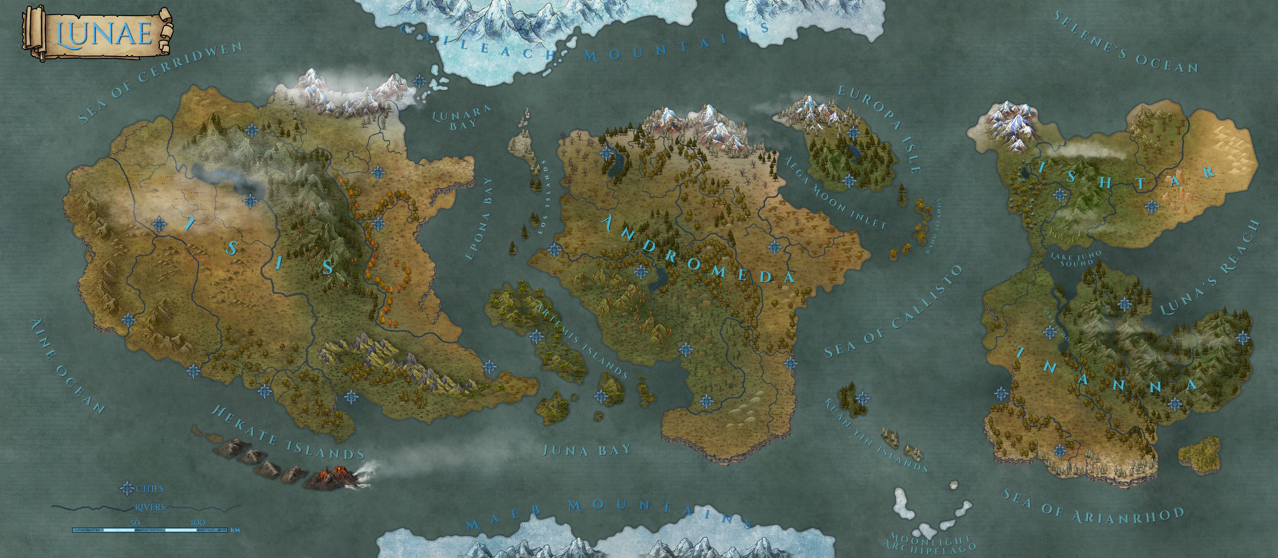 Lunae | Inkarnate - Create Fantasy Maps Online