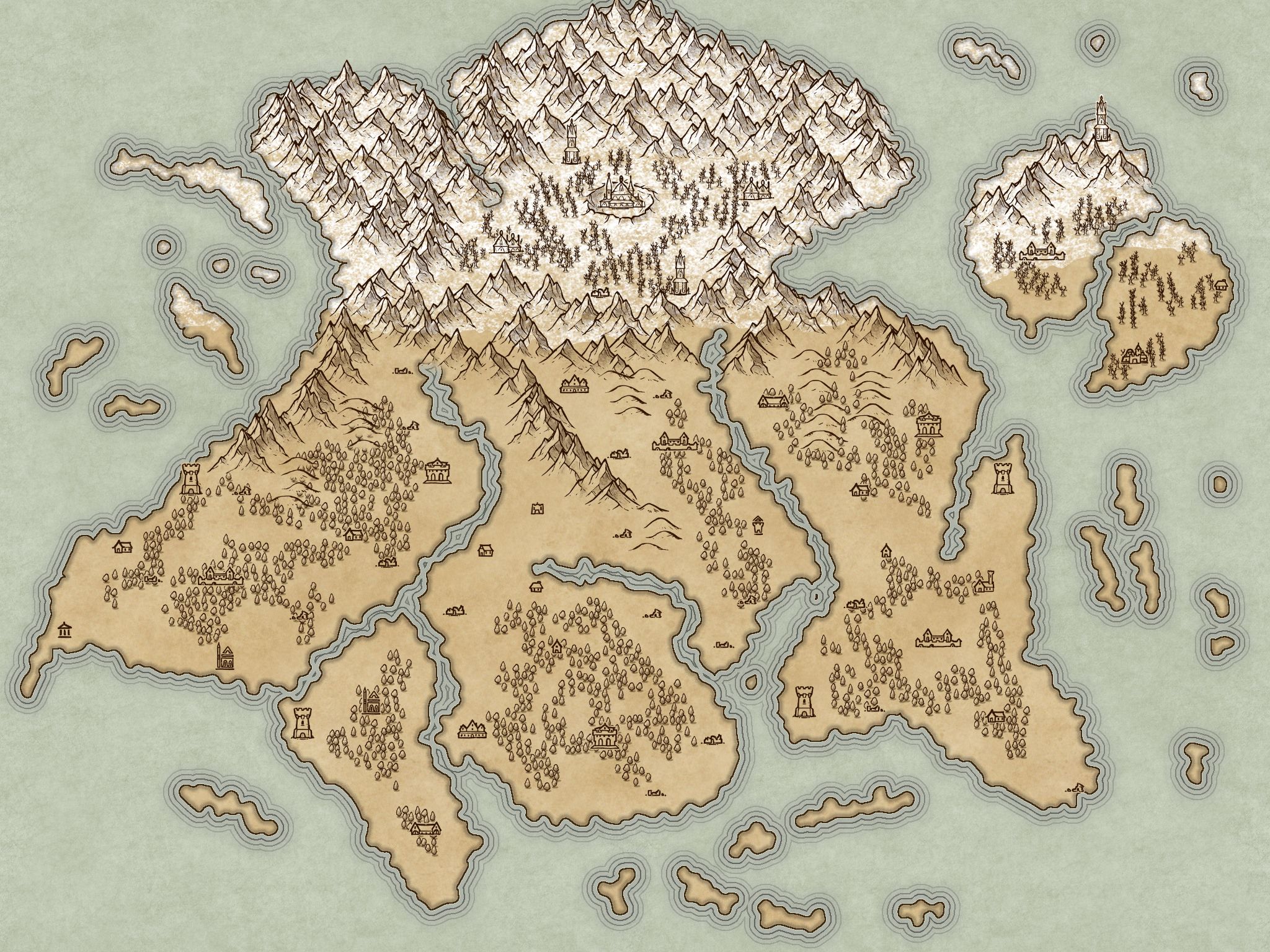 Realm of Velinar | Inkarnate - Create Fantasy Maps Online