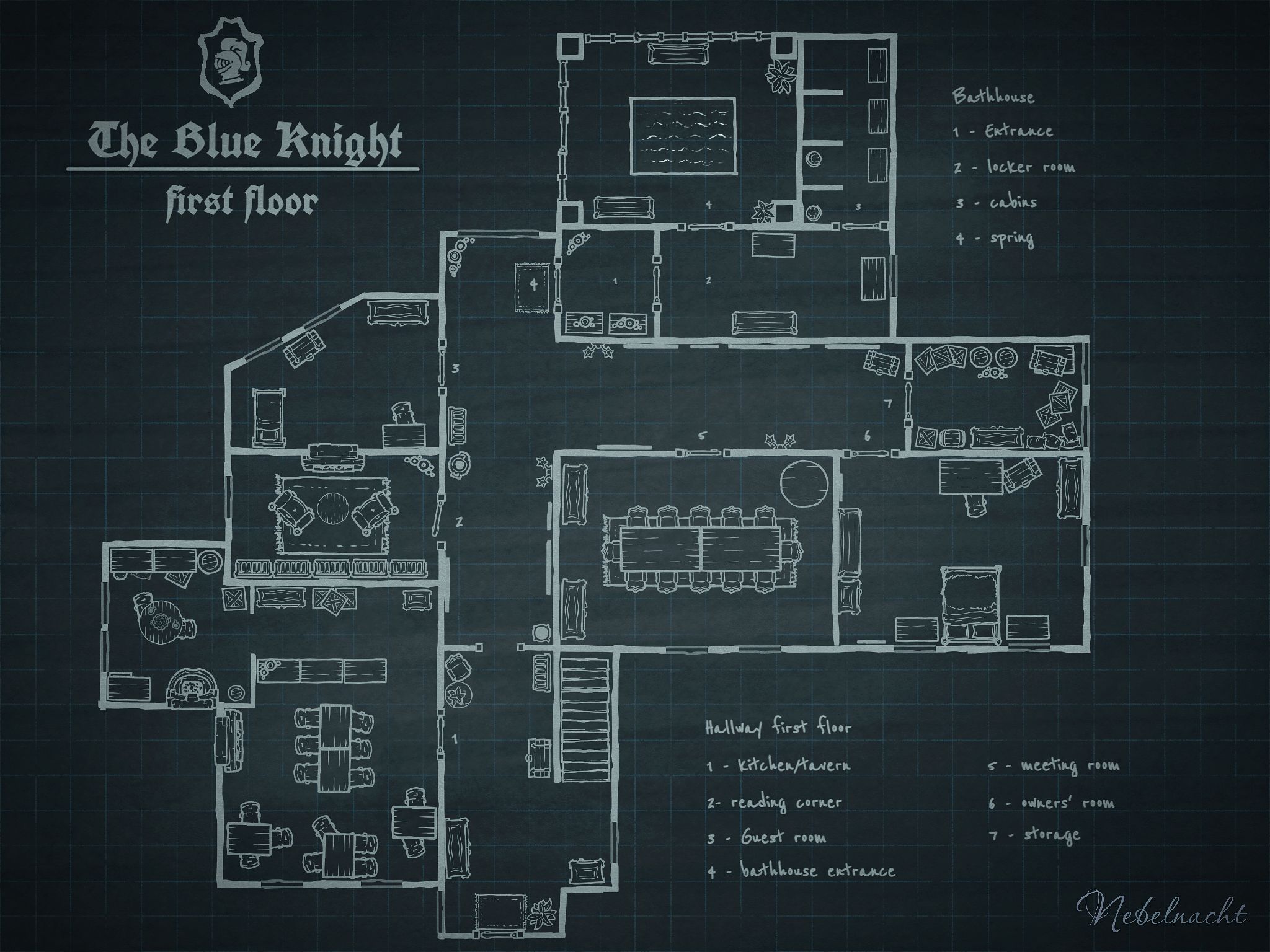 blue knight blueprint | Inkarnate - Create Fantasy Maps Online