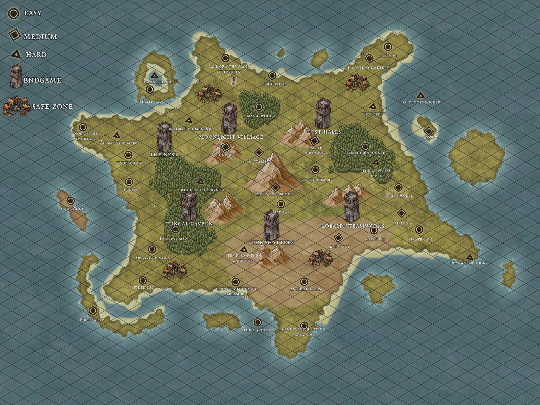Trials of Divinity (copy) | Inkarnate - Create Fantasy Maps Online