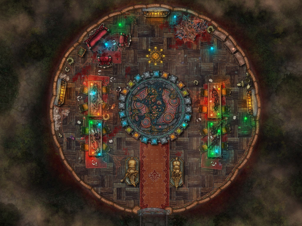 Lonely tower - Inside | Inkarnate - Create Fantasy Maps Online