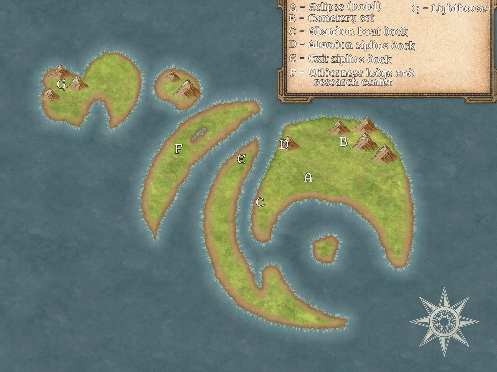 Luna islands | Inkarnate - Create Fantasy Maps Online