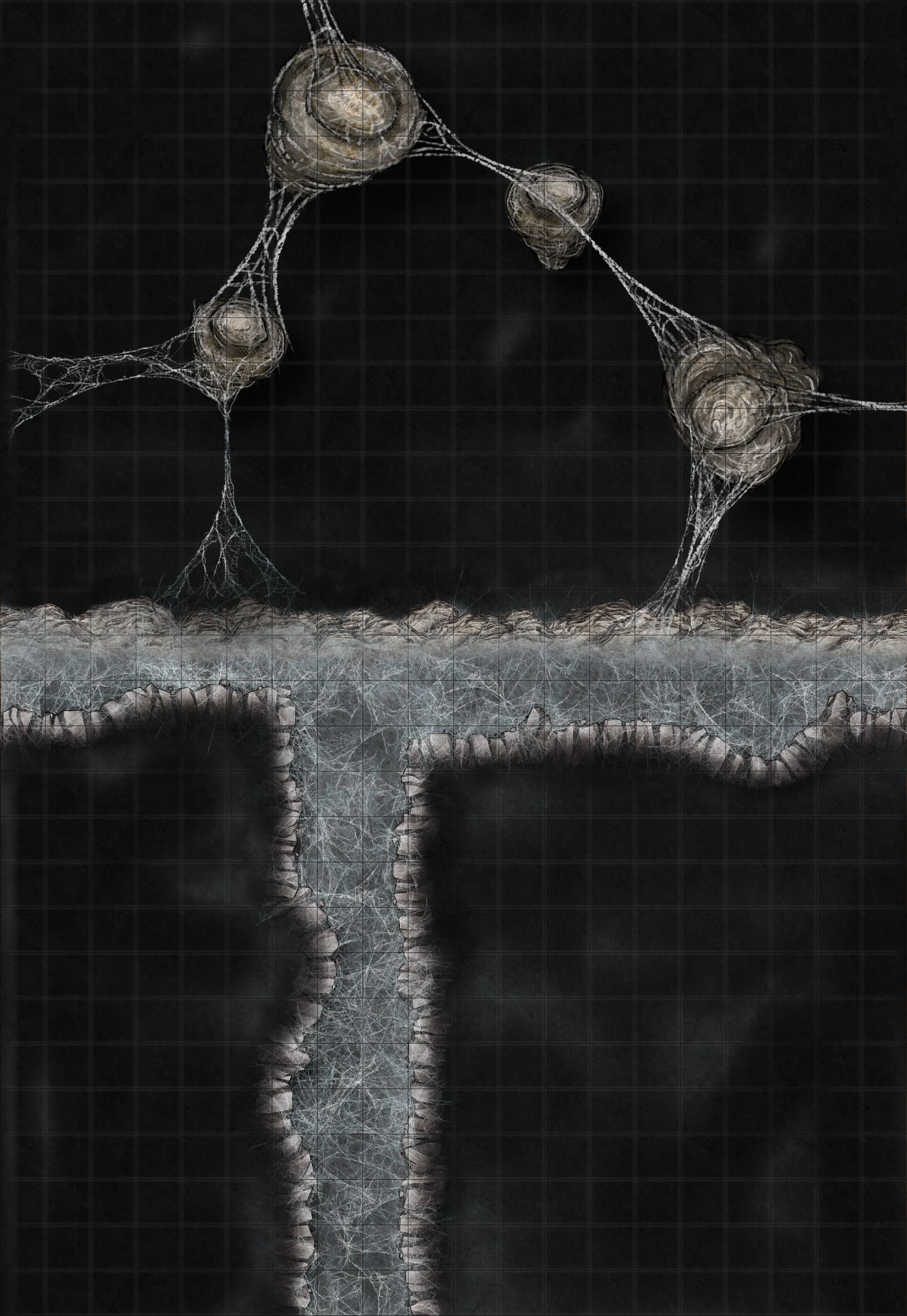 The Deep Dark - Spider Pit | Inkarnate - Create Fantasy Maps Online