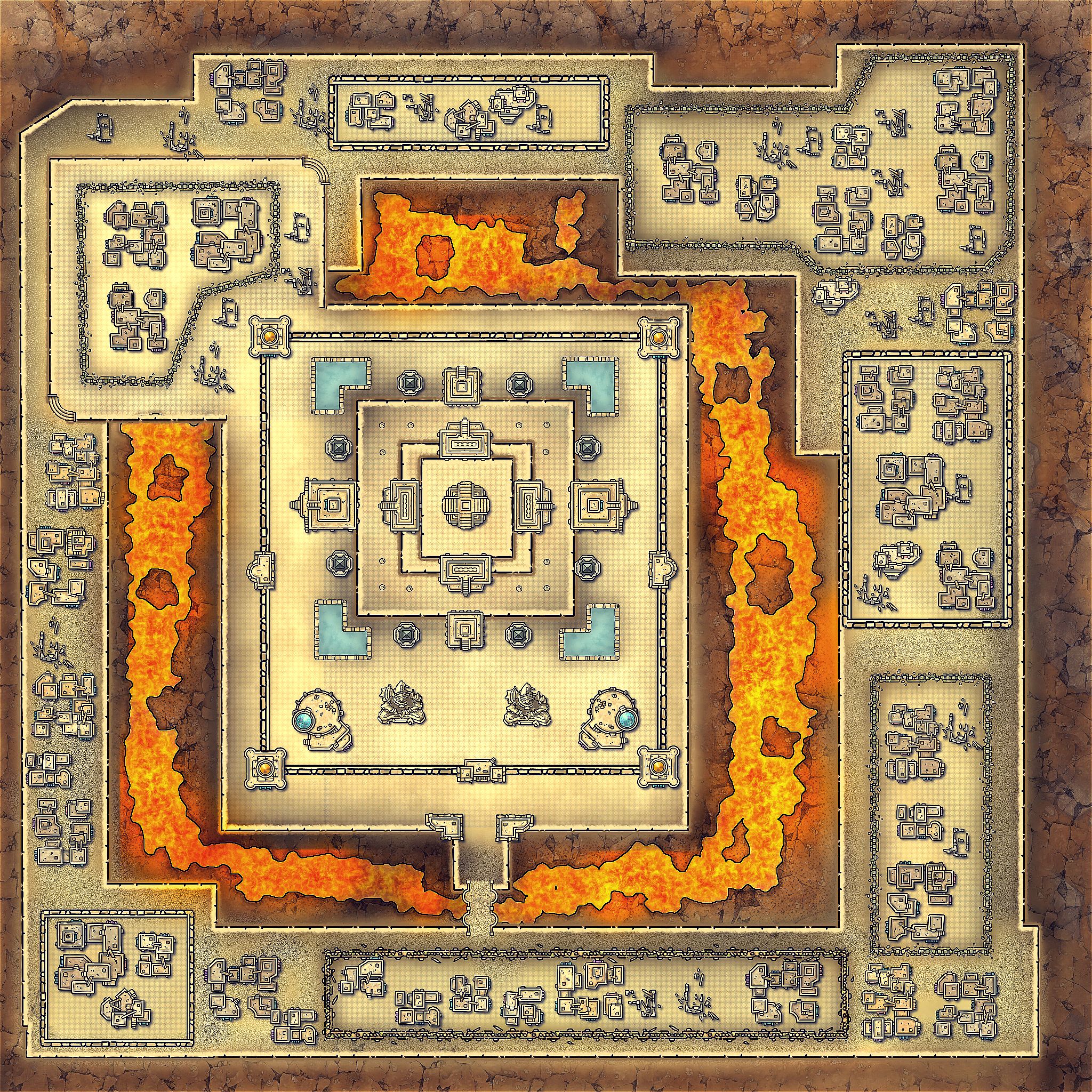 Dwarven City | Inkarnate - Create Fantasy Maps Online