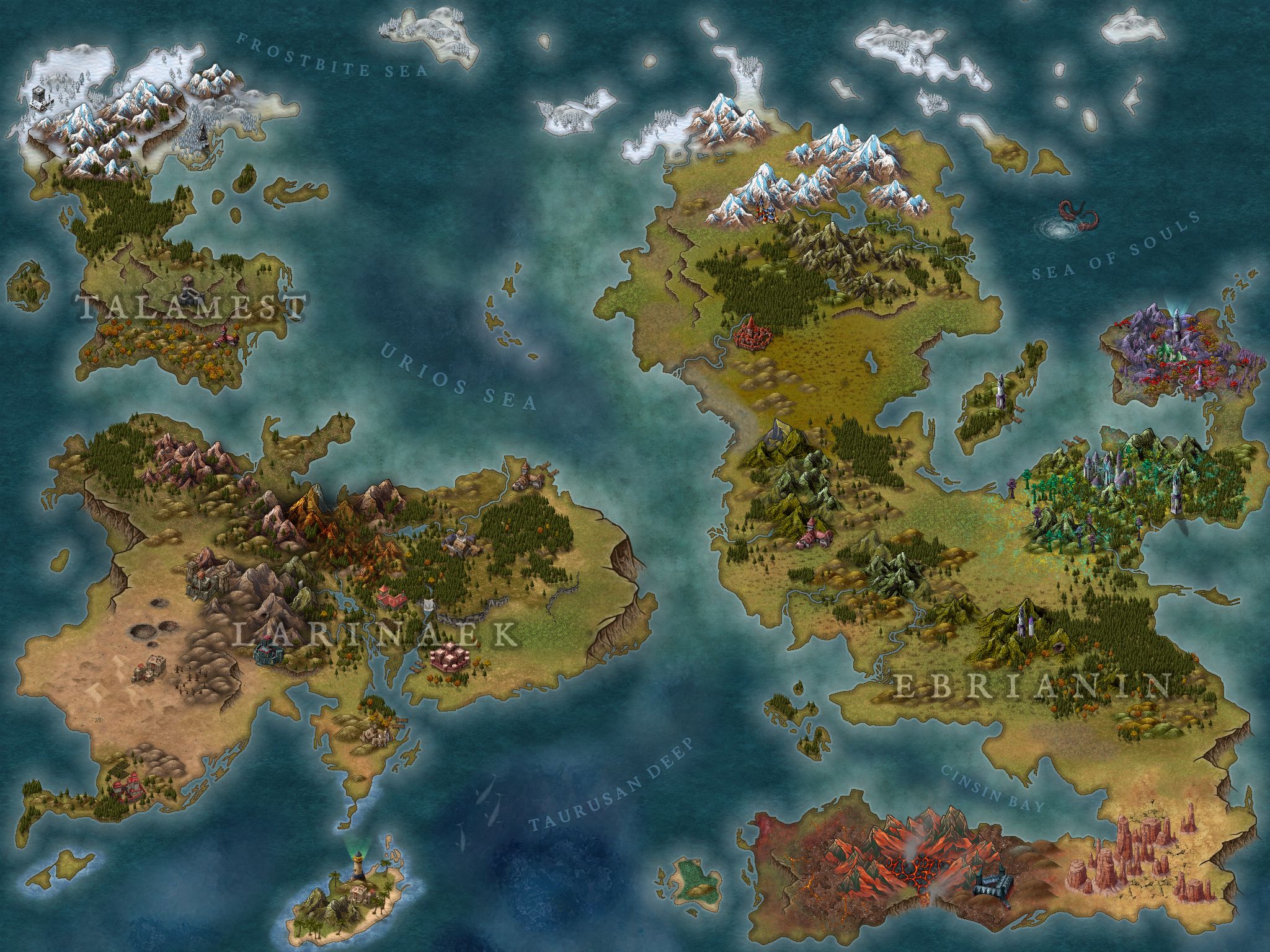 Realm of INDRISSUN | Inkarnate - Create Fantasy Maps Online