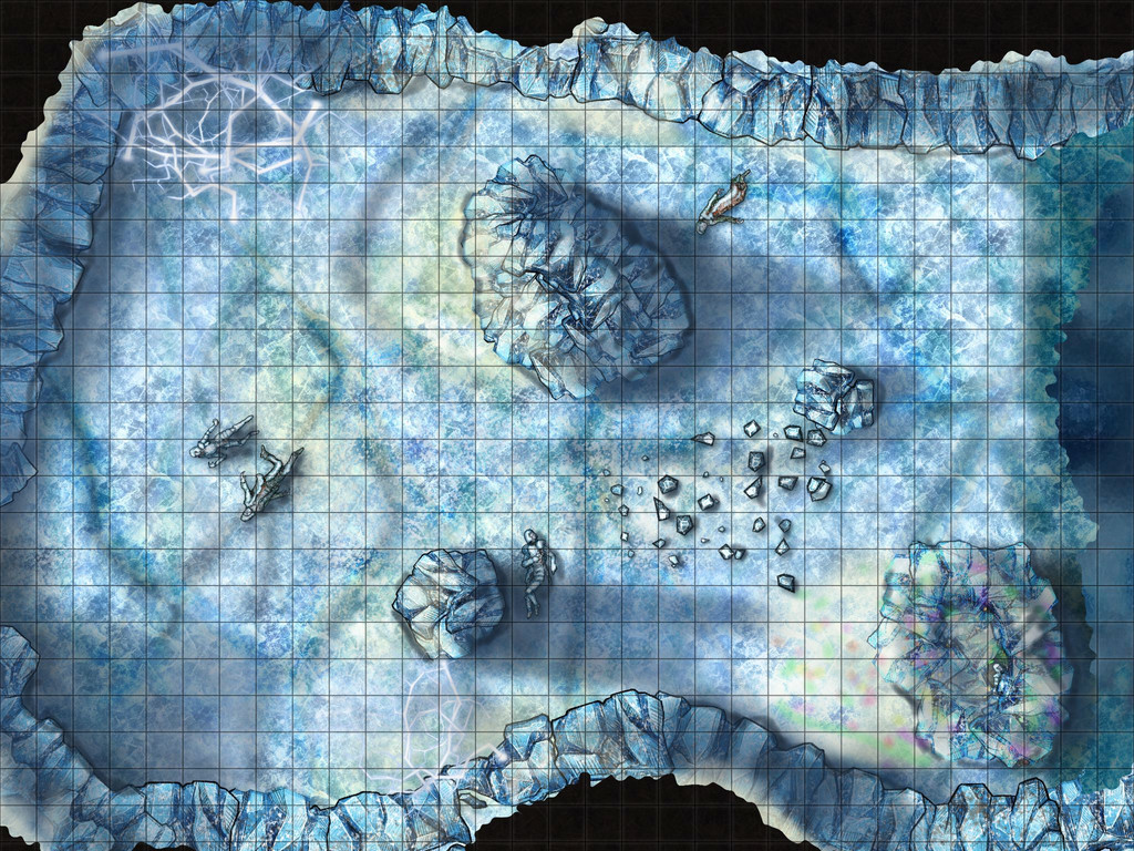 Ice Cavern Map