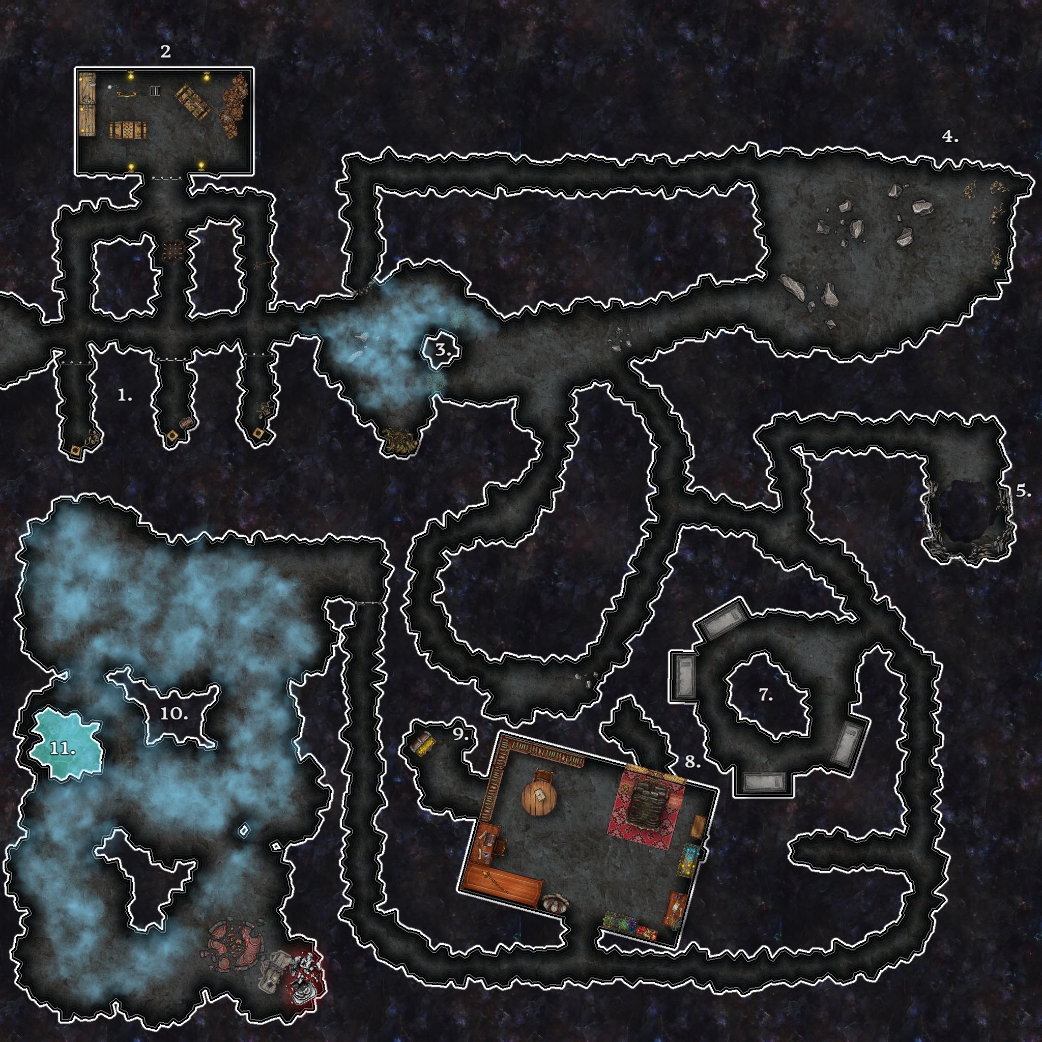 Necromancers Lair | Inkarnate - Create Fantasy Maps Online