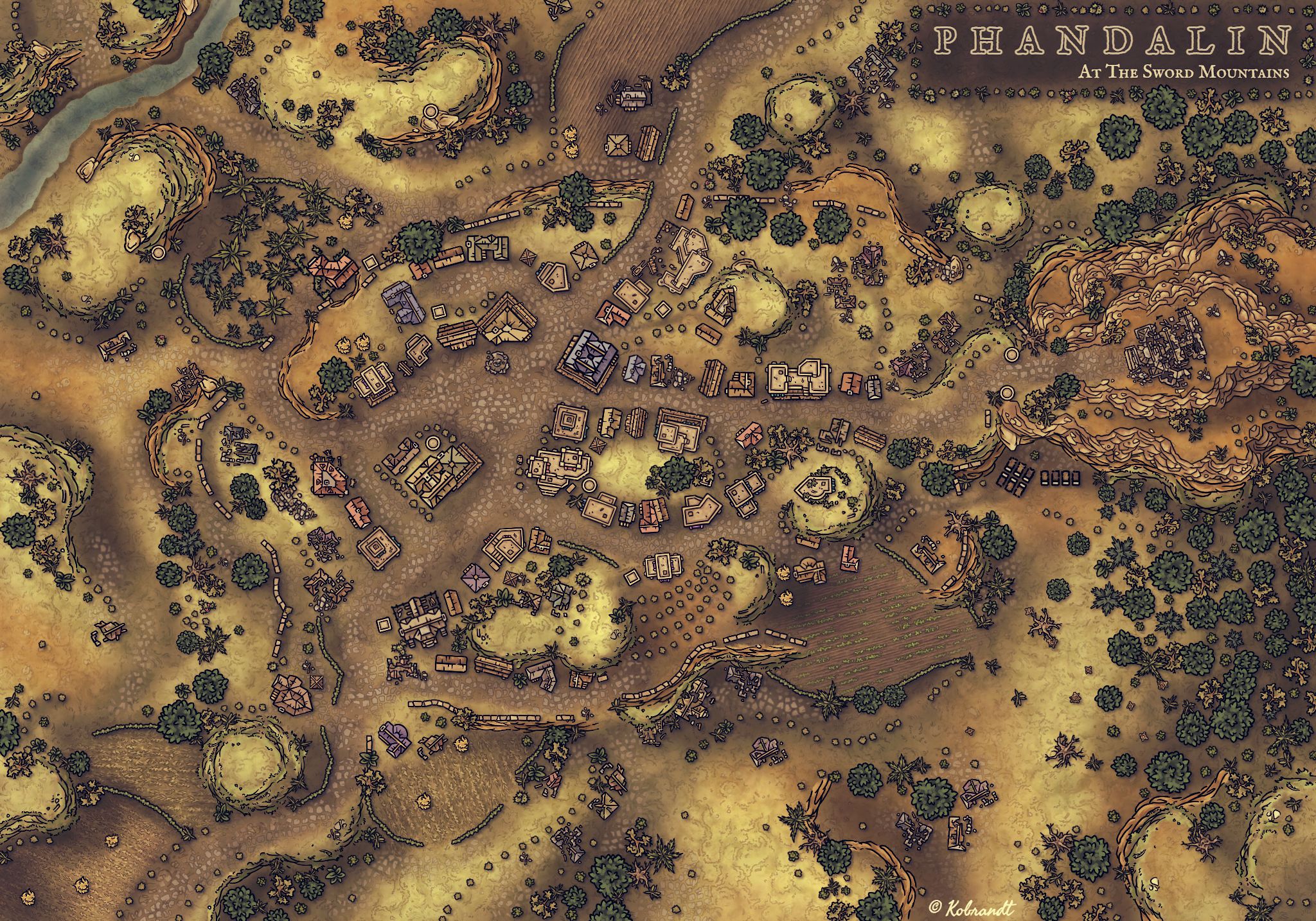 Phandalin | Inkarnate - Create Fantasy Maps Online