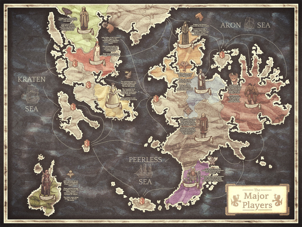 Painted Parchment POIS | Inkarnate - Create Fantasy Maps Online