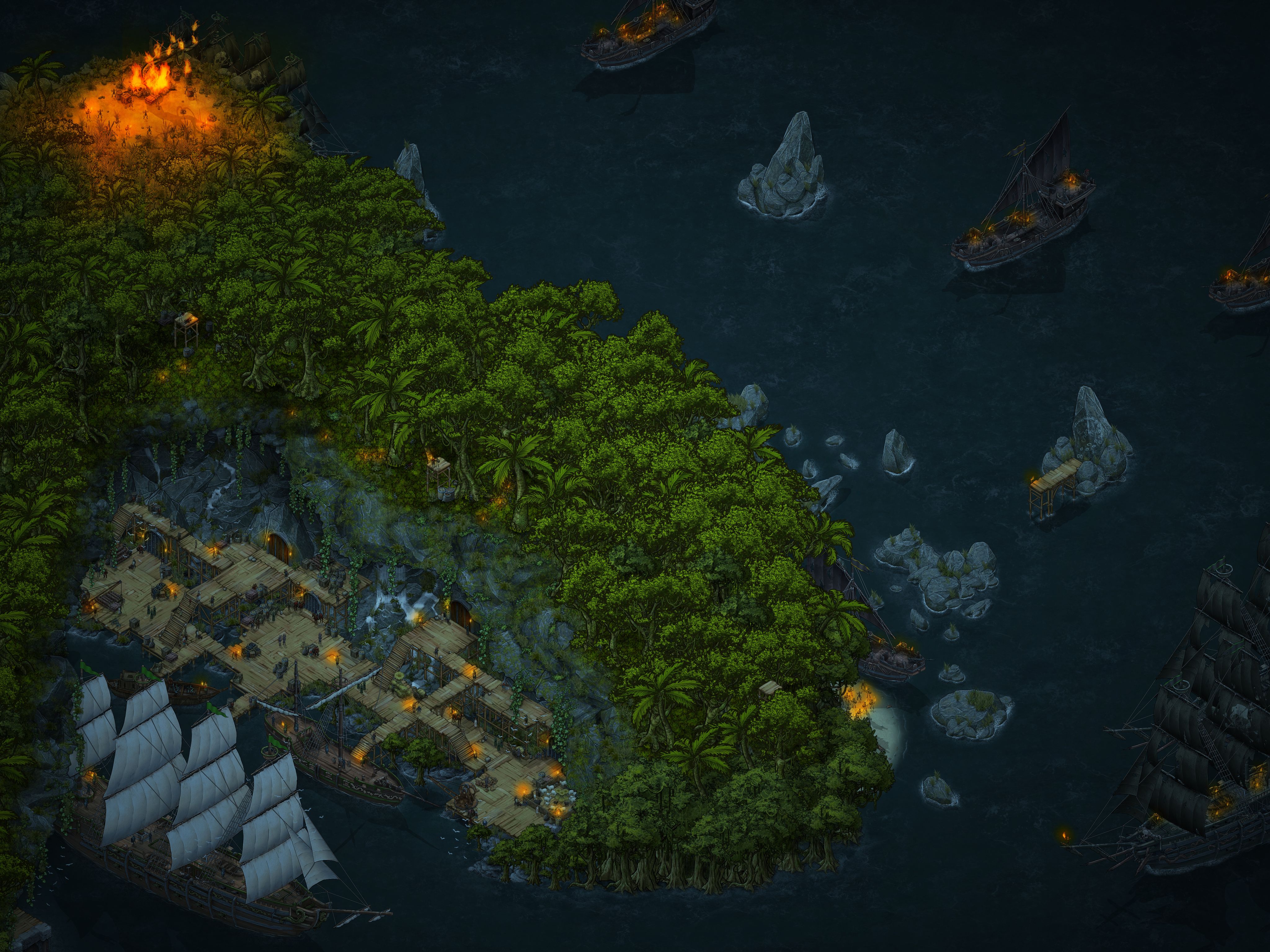 The Revenge of the Hanged Man's Fleet | Inkarnate - Create Fantasy Maps ...