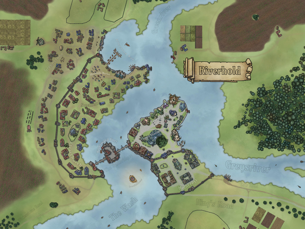 Ambush road | Inkarnate - Create Fantasy Maps Online