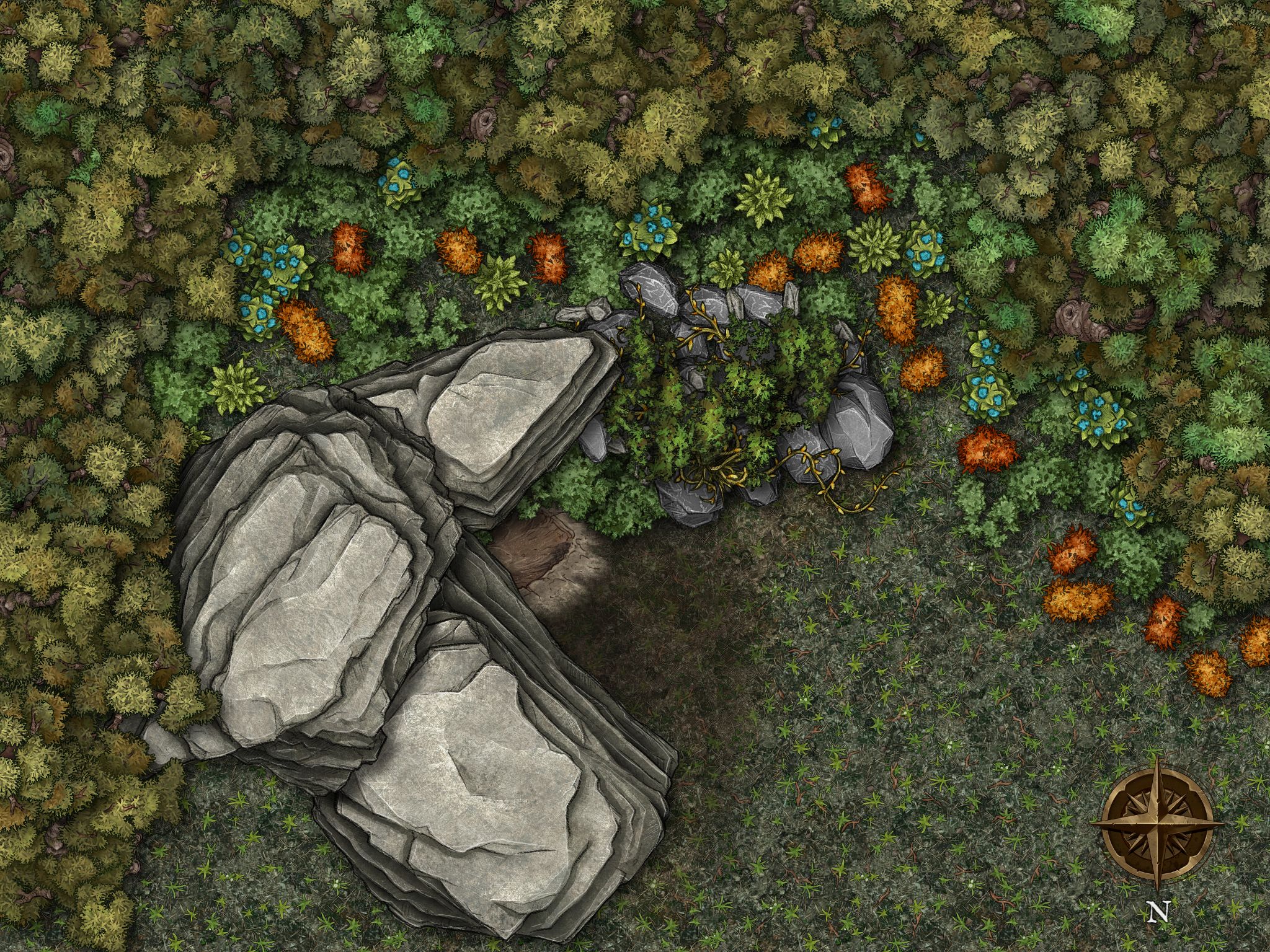 Wolf Den | Inkarnate - Create Fantasy Maps Online