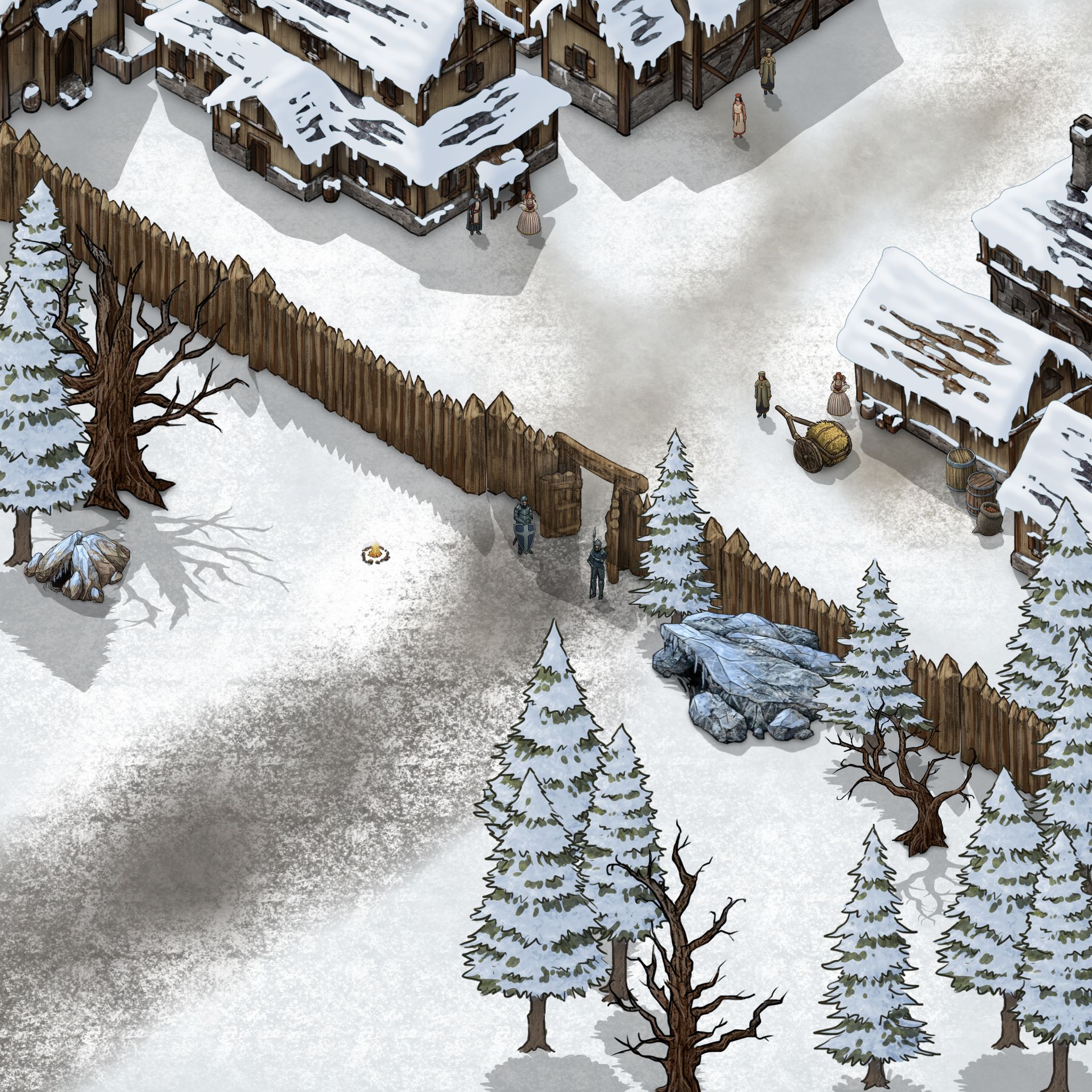 Daskaran [Winter] | Inkarnate - Create Fantasy Maps Online