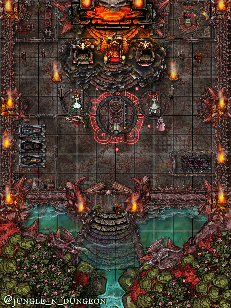 Junlge & Dungeon - Inkarnate | Inkarnate - Create Fantasy Maps Online