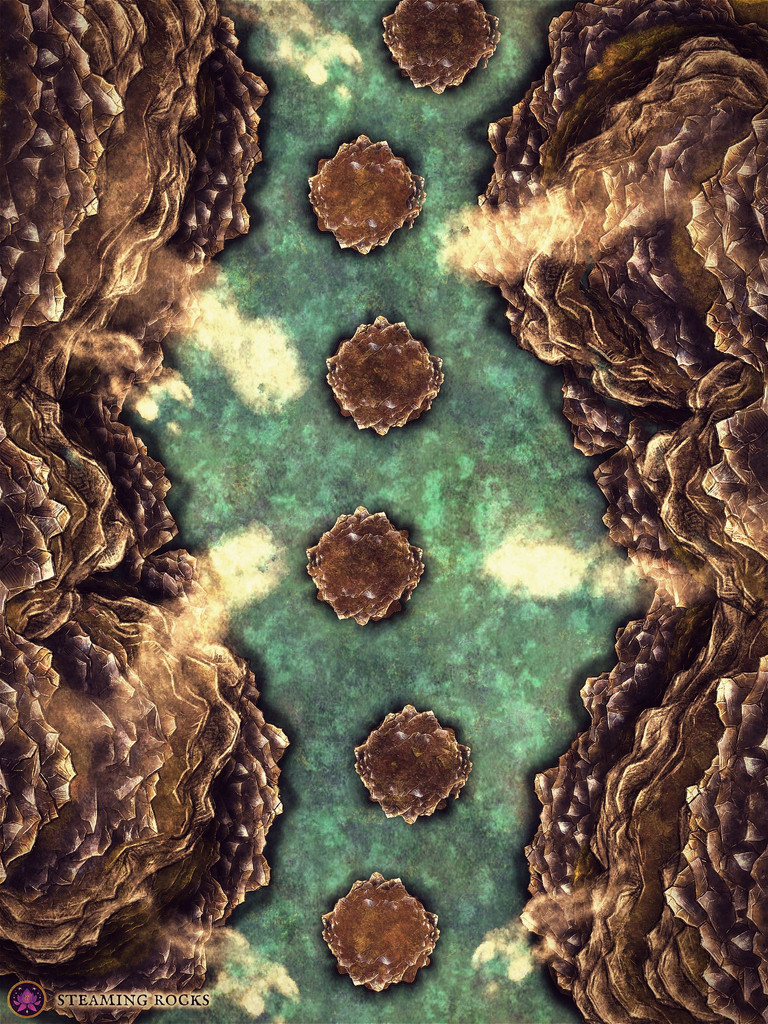 Steaming Rocks | Inkarnate - Create Fantasy Maps Online