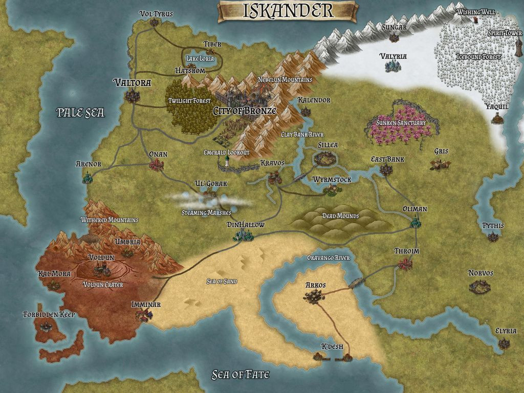 Iskander | Inkarnate - Create Fantasy Maps Online