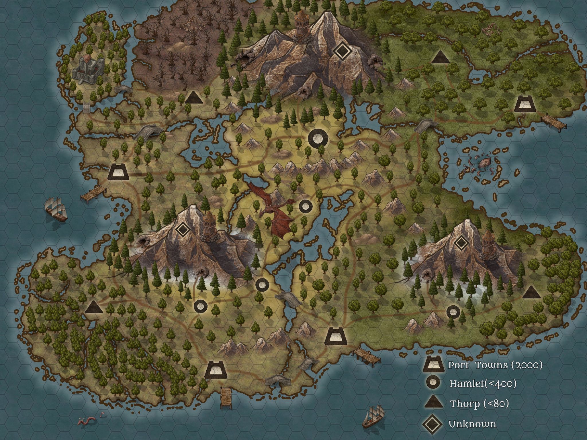 Vanderland | Inkarnate - Create Fantasy Maps Online