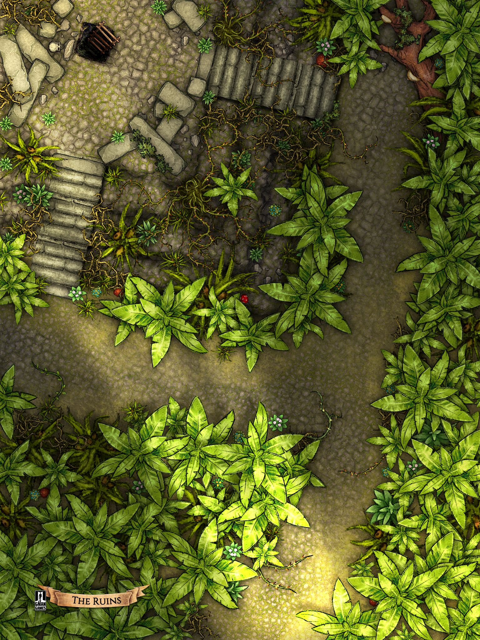 The Ruins | Inkarnate - Create Fantasy Maps Online